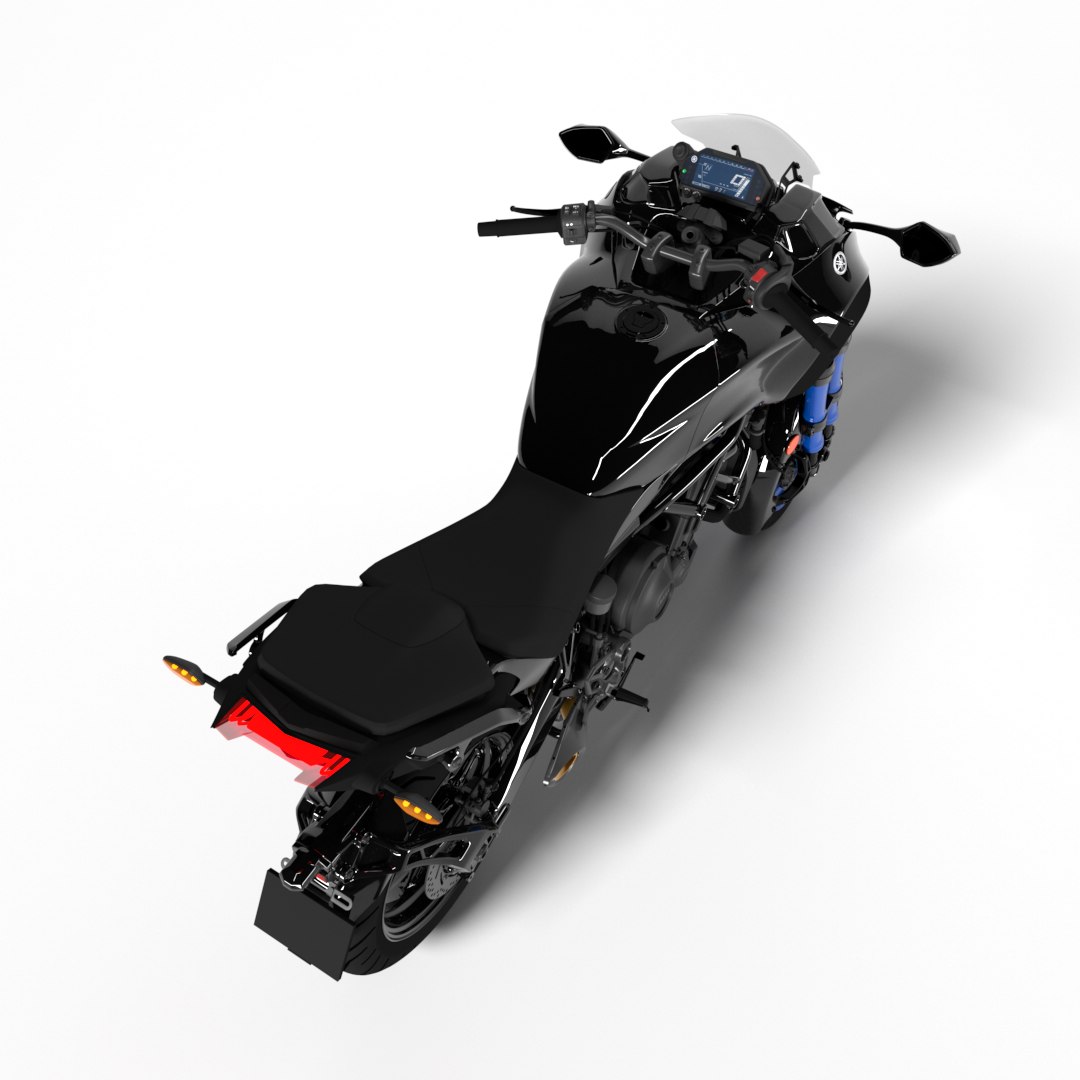 3D Tilting Three-wheeler Motorcycle Yamaha Niken - TurboSquid 2382267