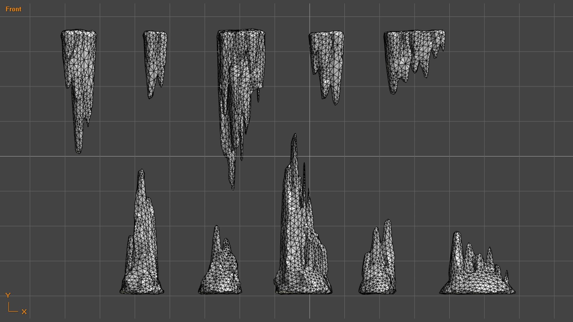 Cave Rock Pack 1 - Rust 3D - TurboSquid 1969463