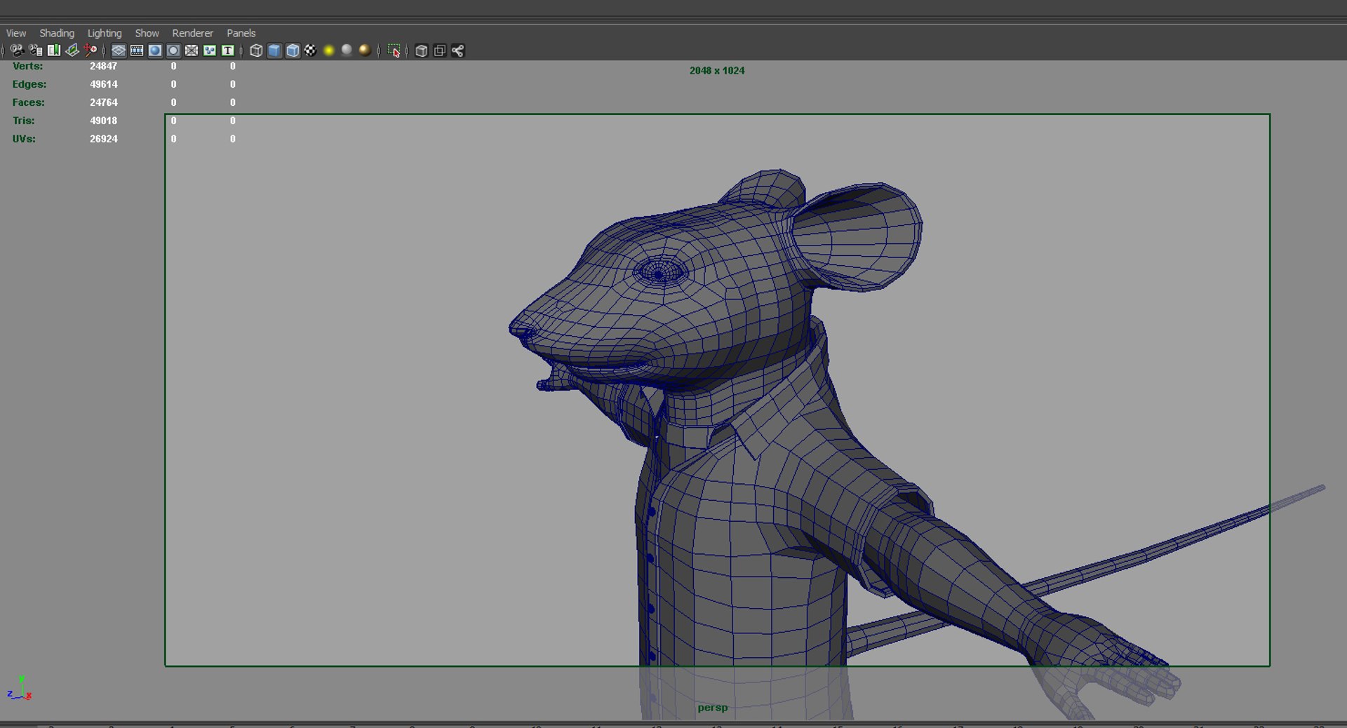 Stuart Little Rat Cartoon 3D Model - TurboSquid 1480847