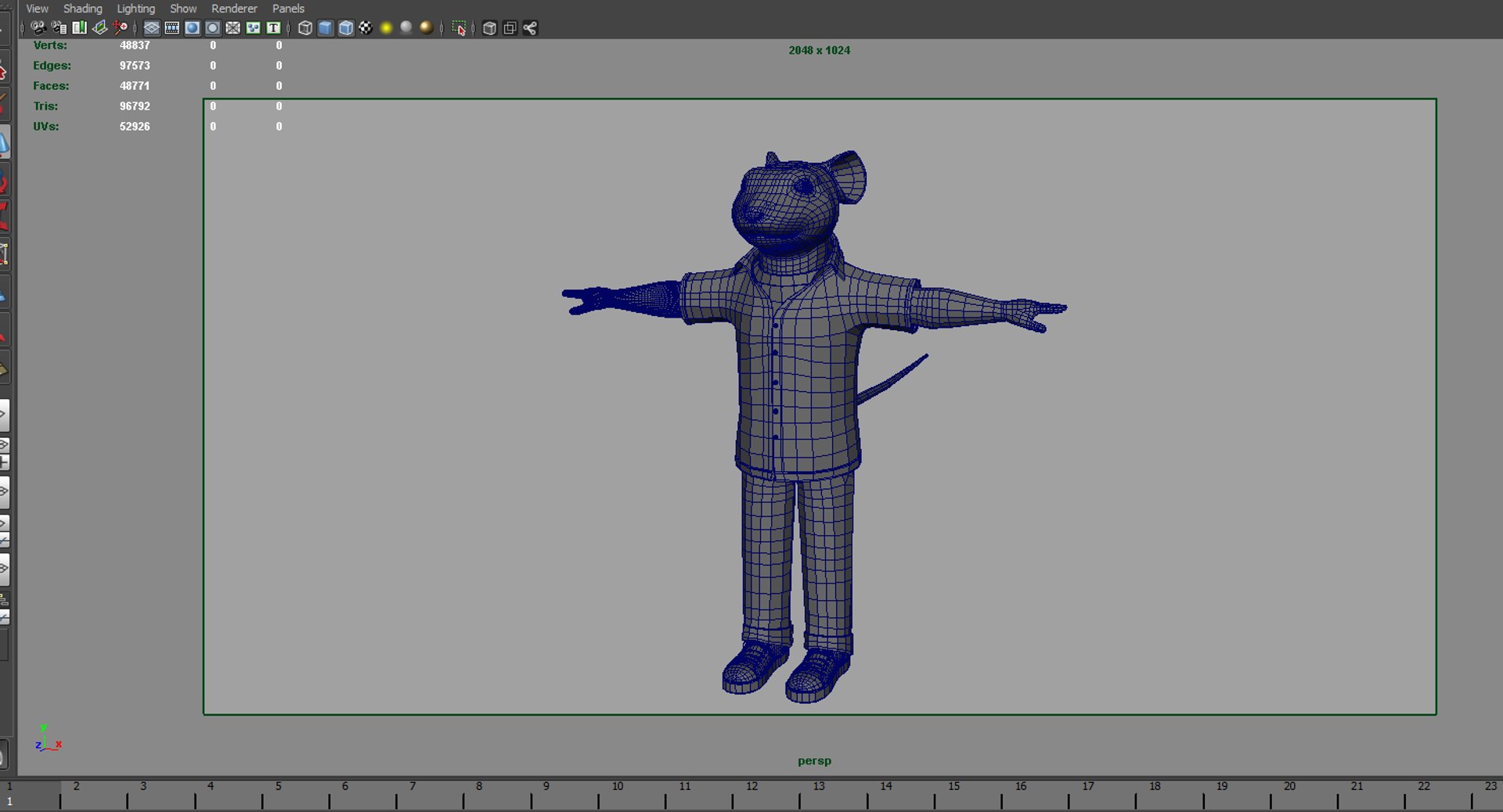 Stuart Little Rat Cartoon 3D Model - TurboSquid 1480847