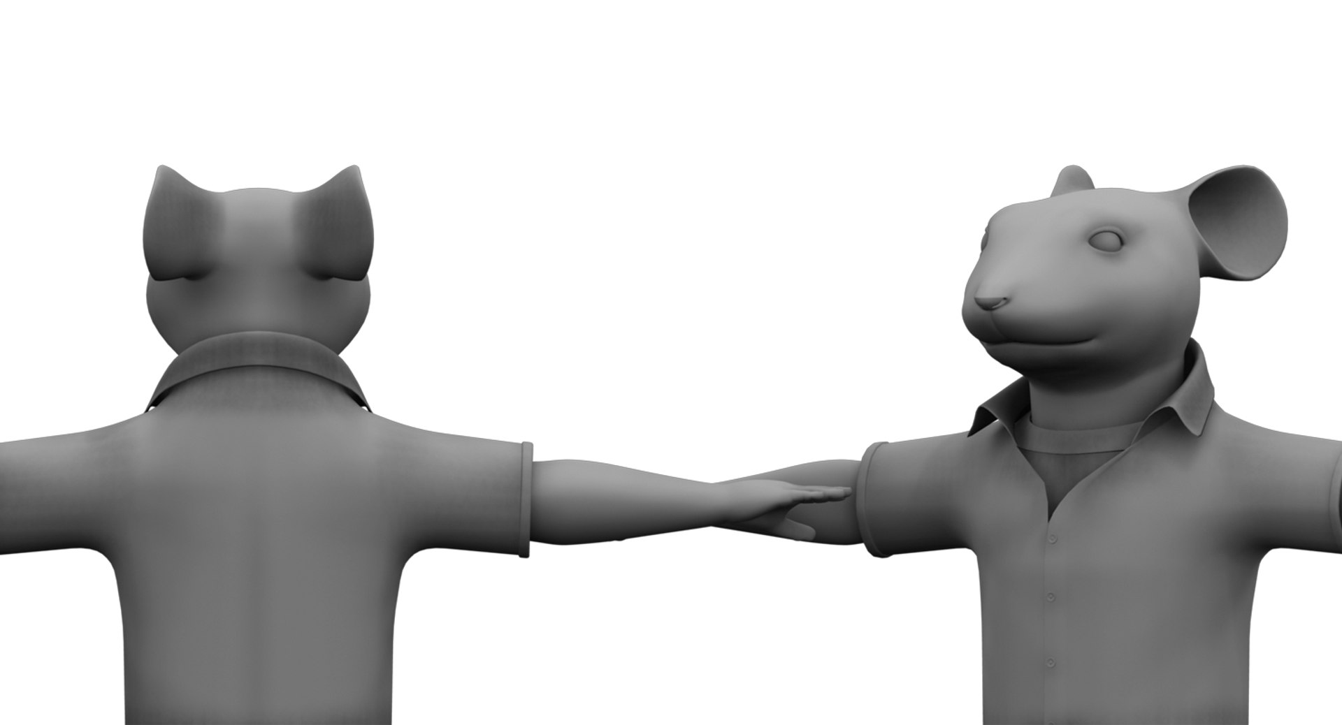 Stuart Little Rat Cartoon 3D Model - TurboSquid 1480847