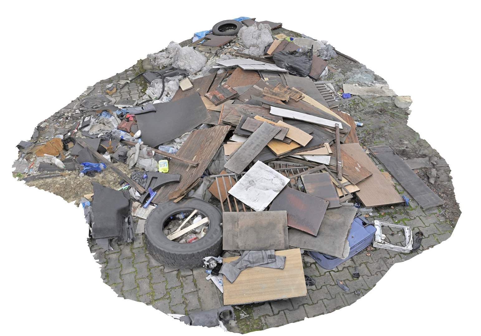 Wooden Debris Hd 16k 3D Model - TurboSquid 1654668