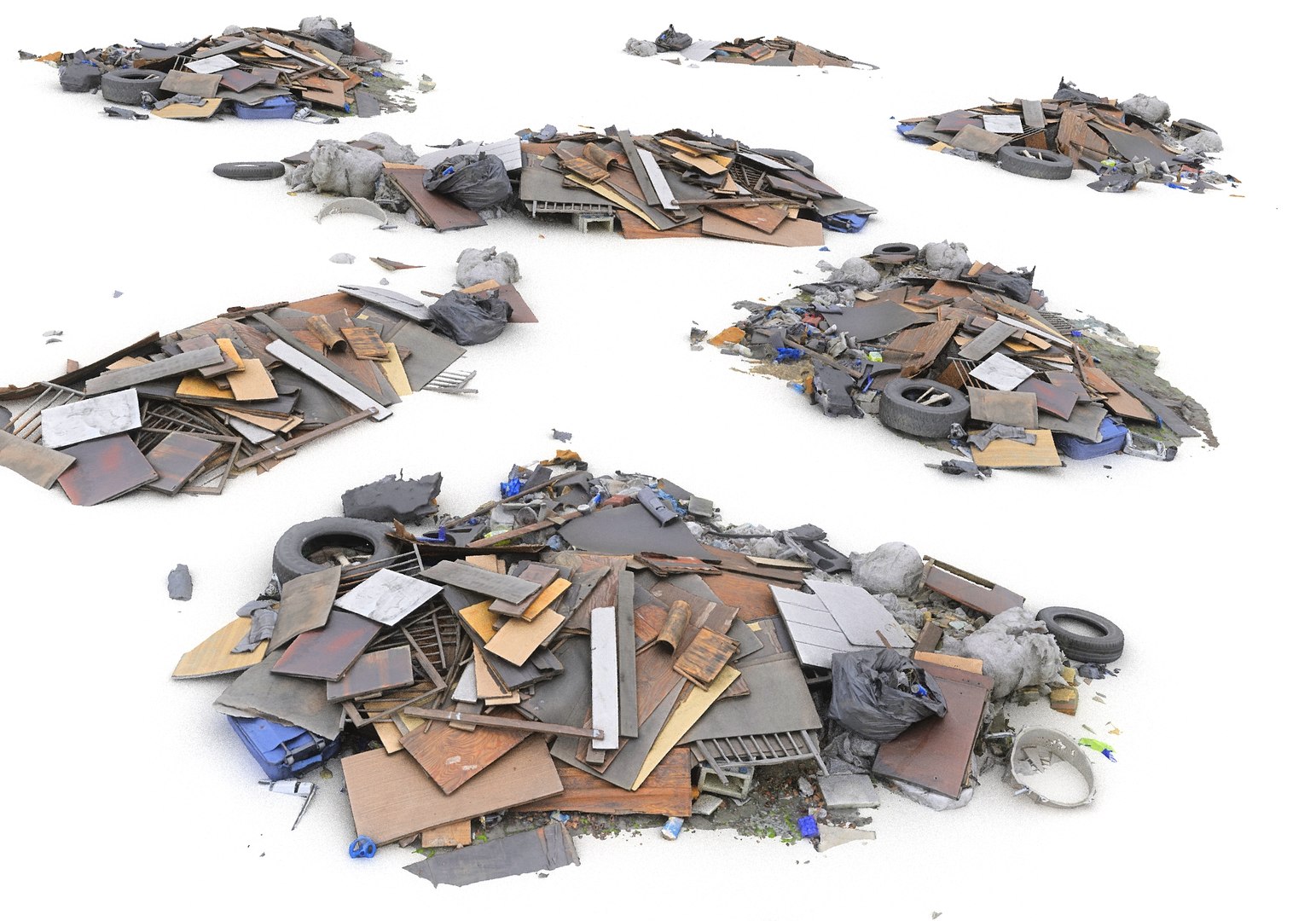 Wooden debris hd 16k 3D model - TurboSquid 1654668