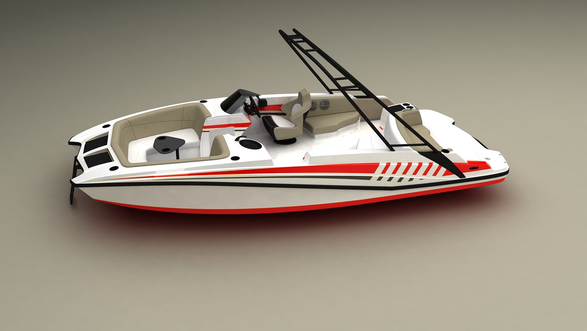 Boat Speedboat 3D - TurboSquid 1666947