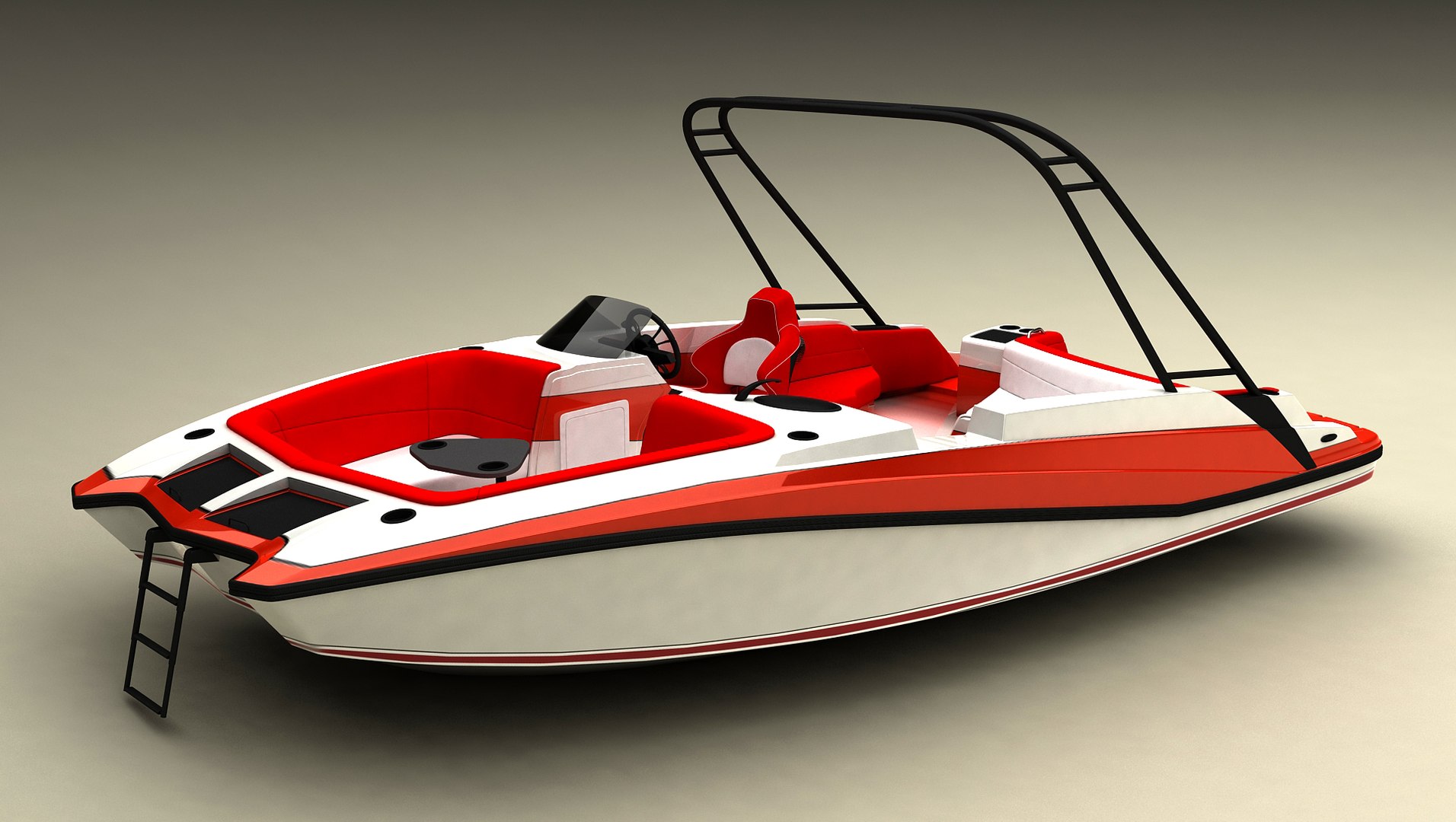 Boat Speedboat 3D - TurboSquid 1666947