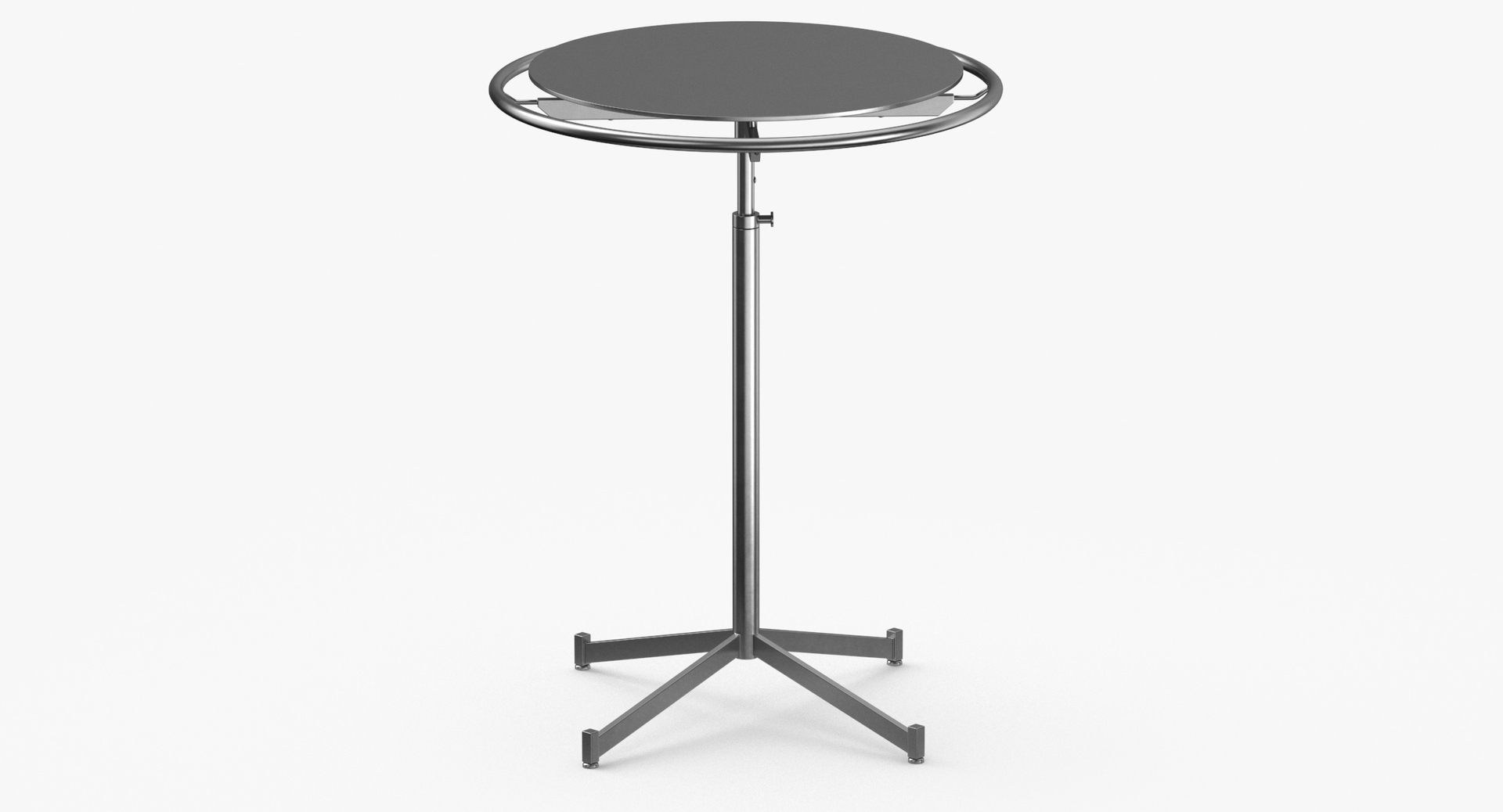 3D Model Clothing Circular Rack Solid Top Black And White - TurboSquid ...