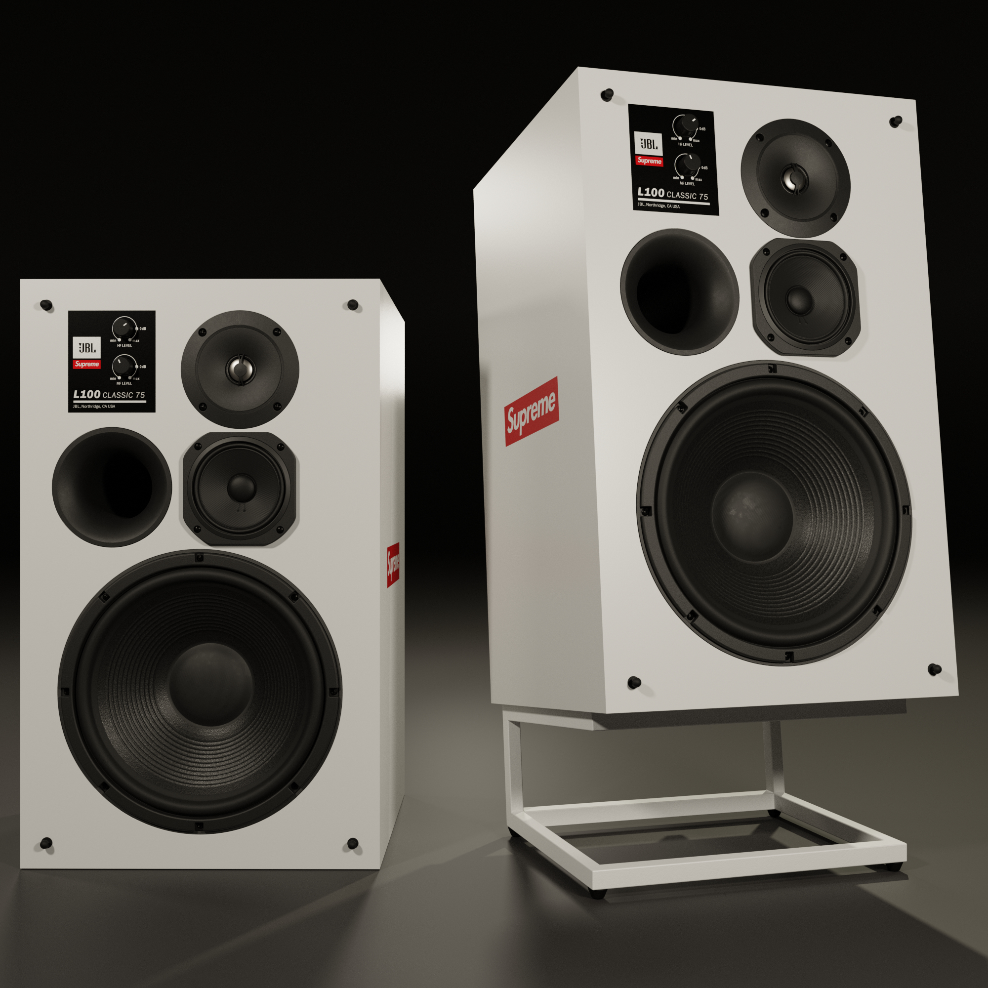3D JBL L100 Classic 75 Supreme Edition - TurboSquid 1853092