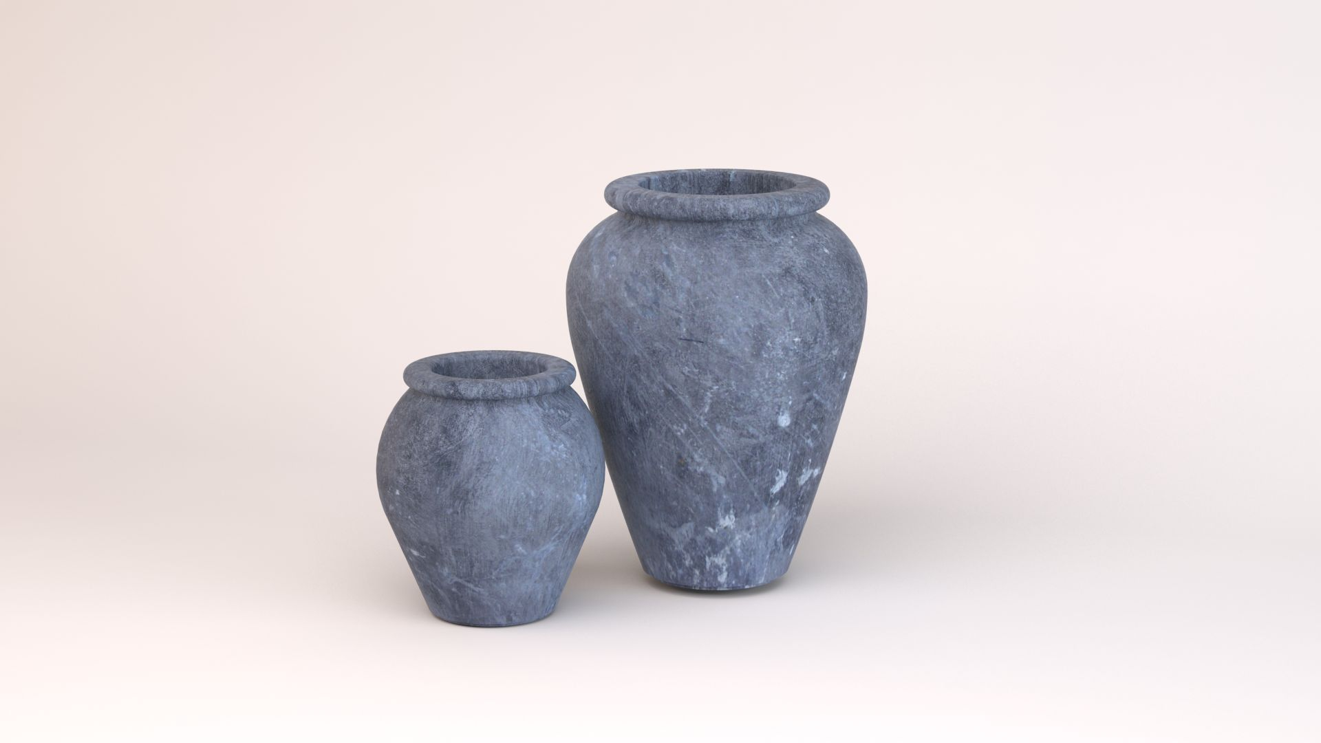 Decorative Pots Model - TurboSquid 1639561