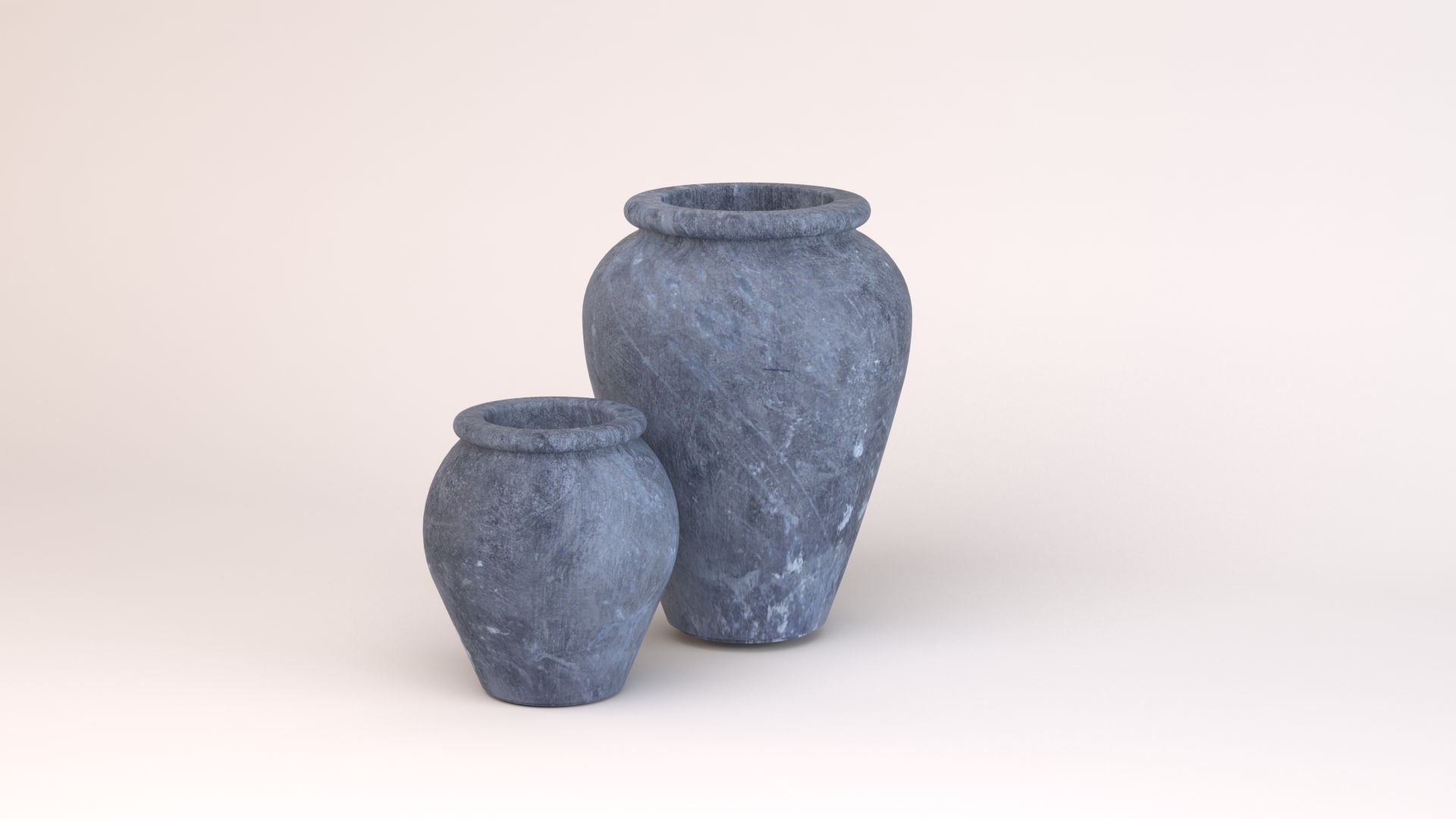 Decorative Pots Model - TurboSquid 1639561