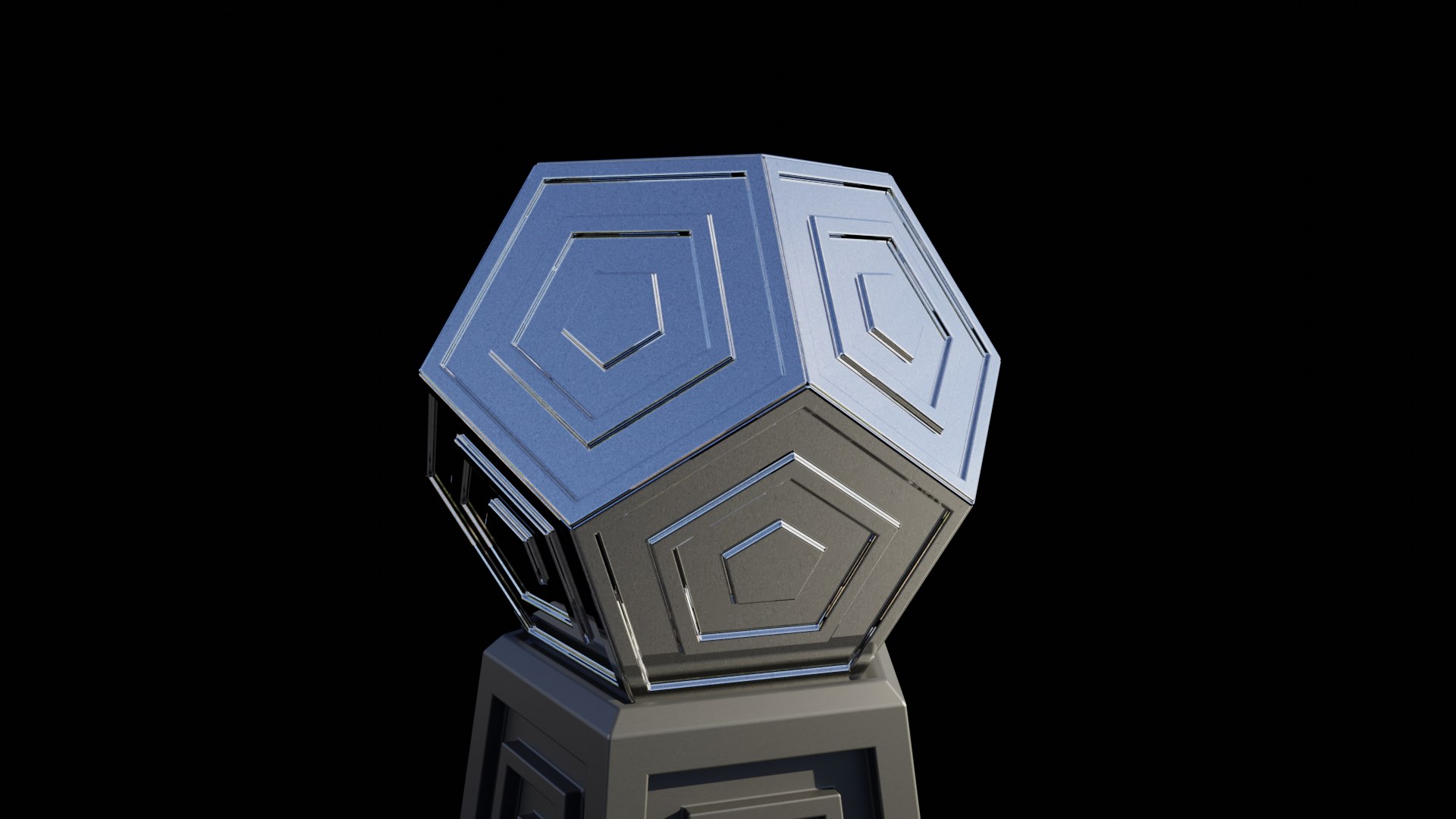 Dodecahedron Model - TurboSquid 1746355