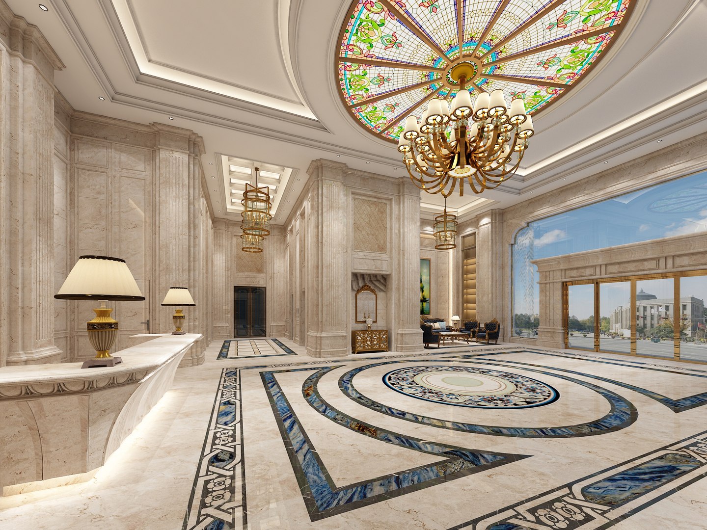 3D Model Lobby 10 - TurboSquid 2185800