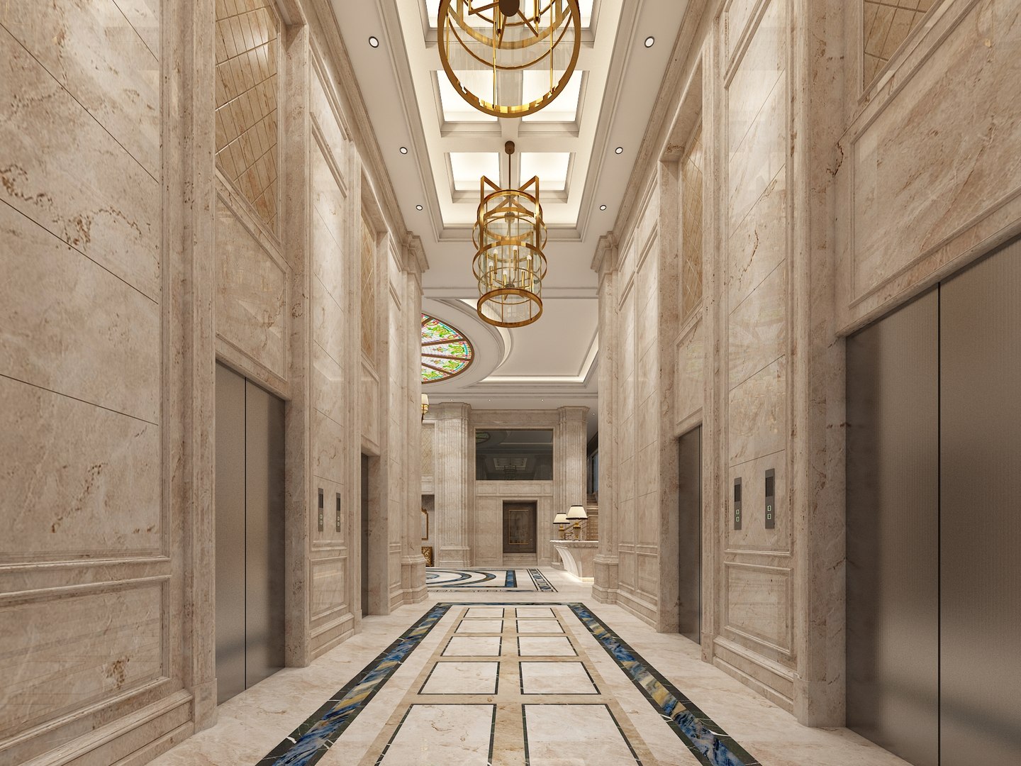 3D Model Lobby 10 - TurboSquid 2185800