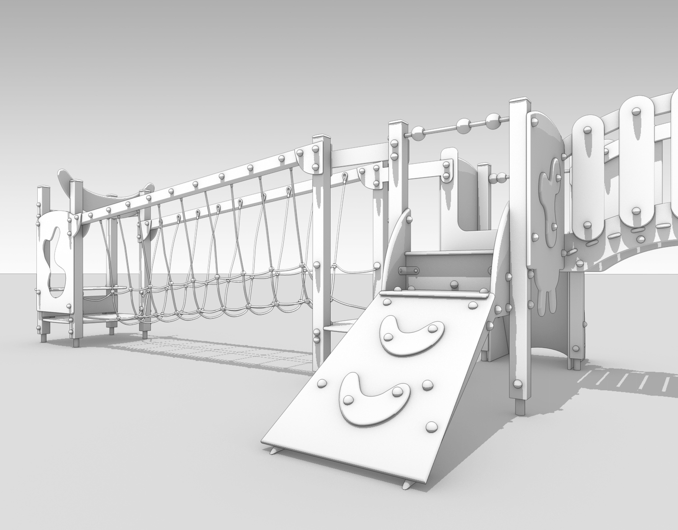 playground 3d c4d