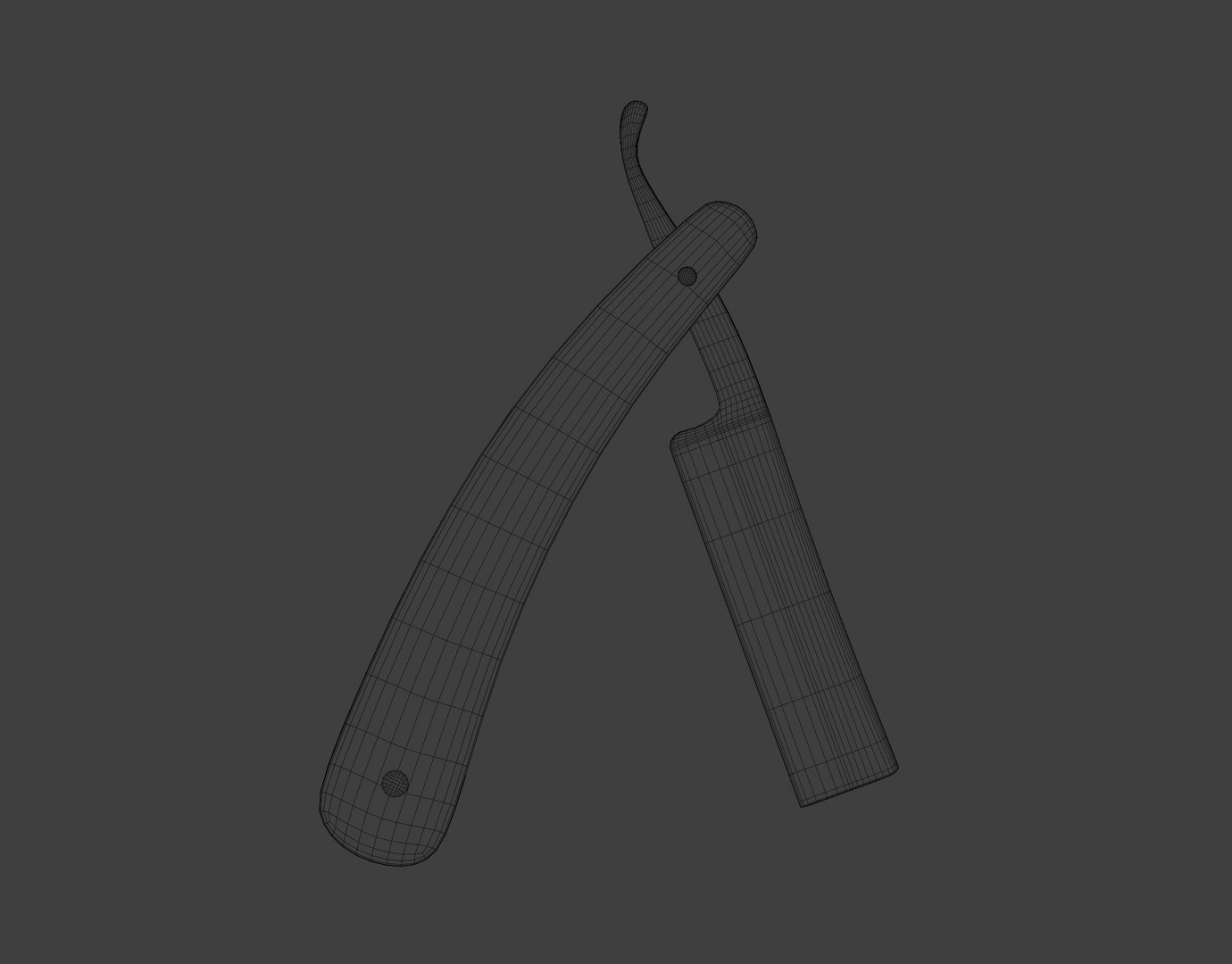 Vintage Straight Razor 3D Model - TurboSquid 1763133