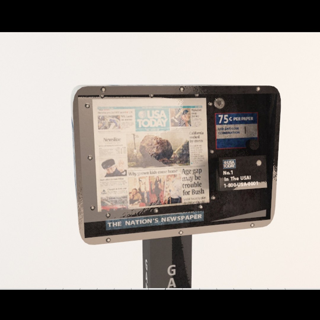 Newspaper Dispenser News Max