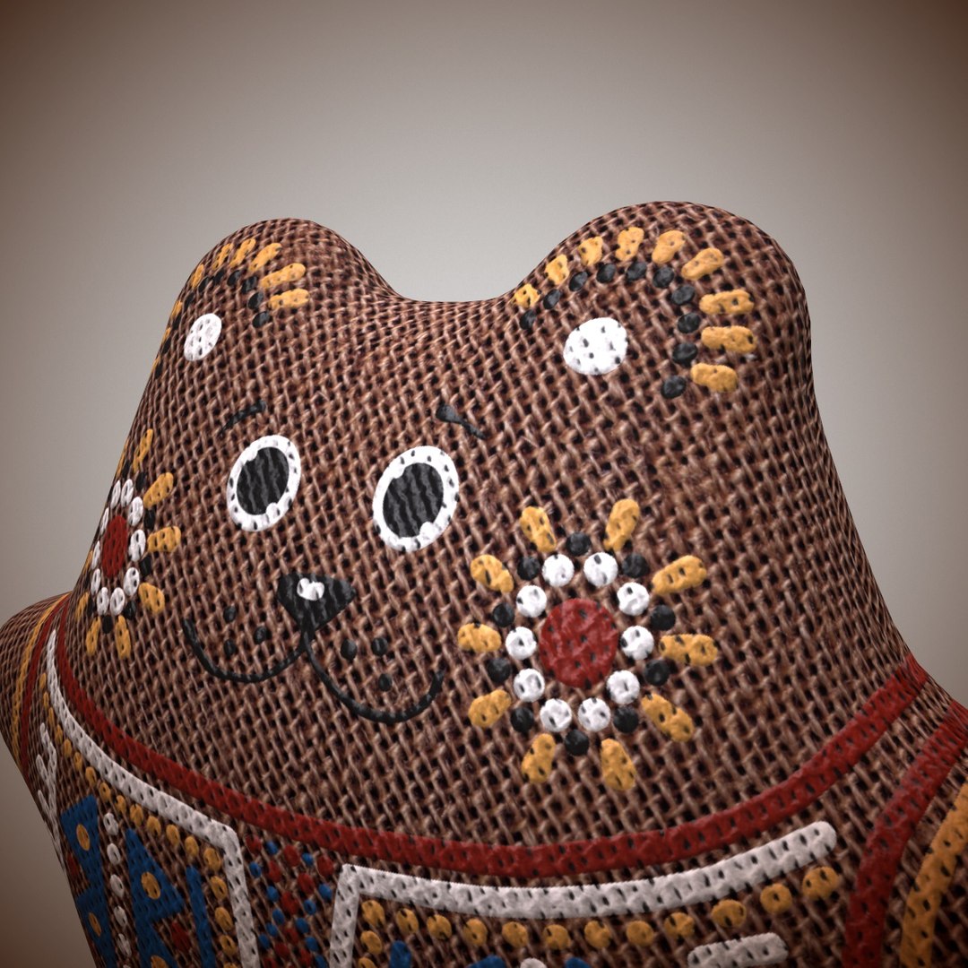 Toy Bear 3d Model