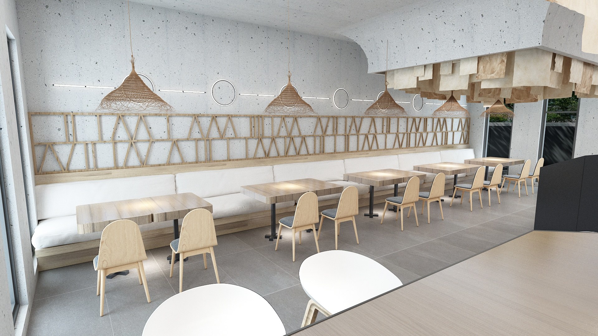 3D Coffee Restaurant Model - TurboSquid 1718895