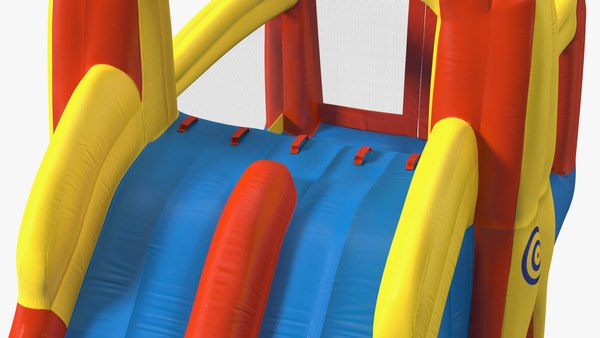 3D model Kids Sliding Jump Bouncer - TurboSquid 1835887