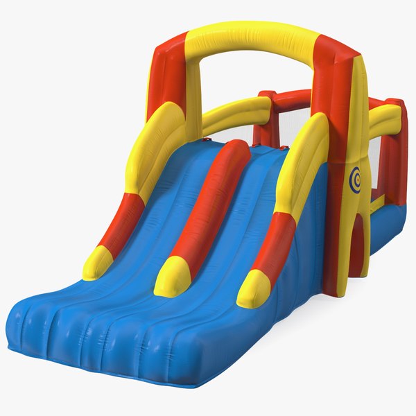 3D model Kids Sliding Jump Bouncer - TurboSquid 1835887