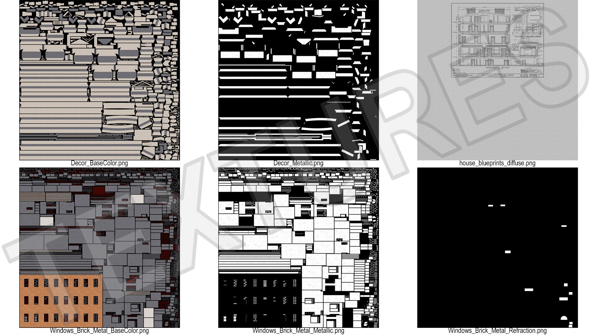 3D Historic Apartment Building Scale Model - TurboSquid 2387294