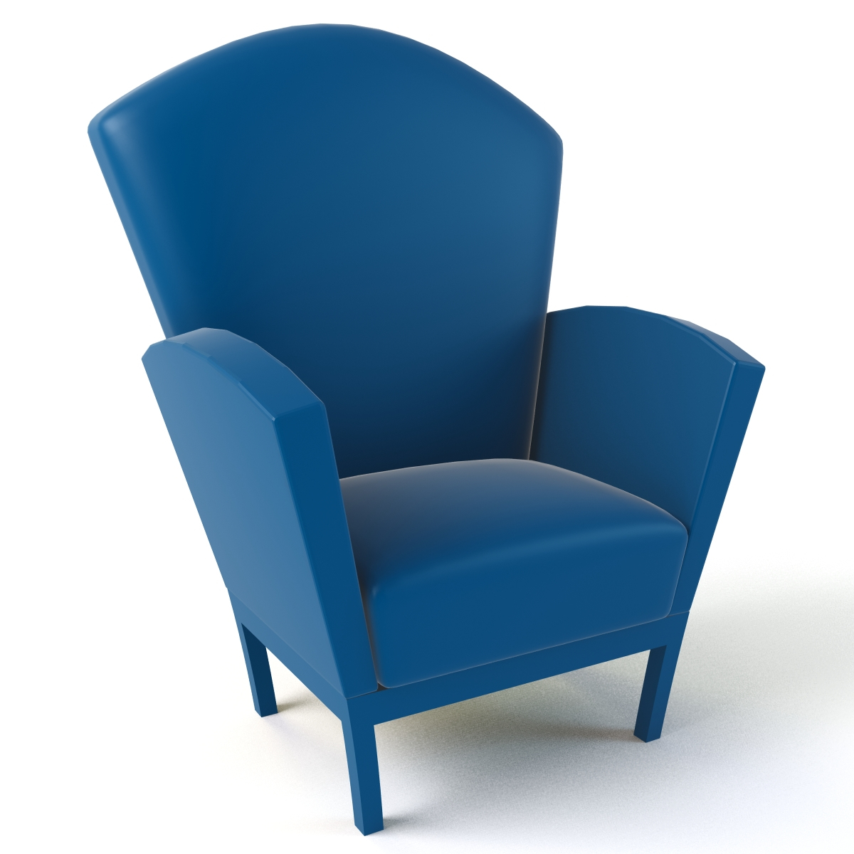 cartoon armchair 3d model