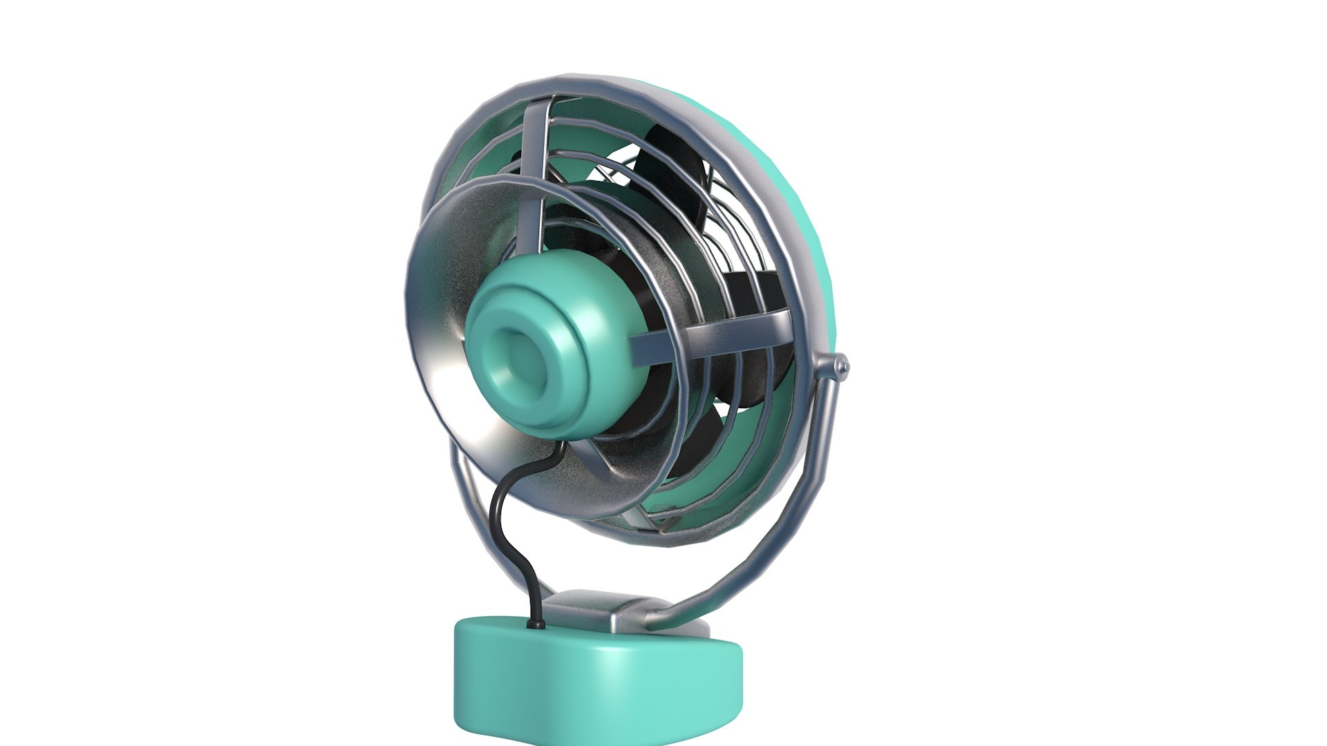 Contemporary Fan 3D - TurboSquid 2102604