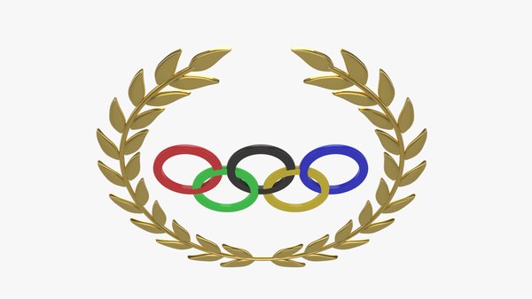 Olympic games rings 3D model - TurboSquid 1614113