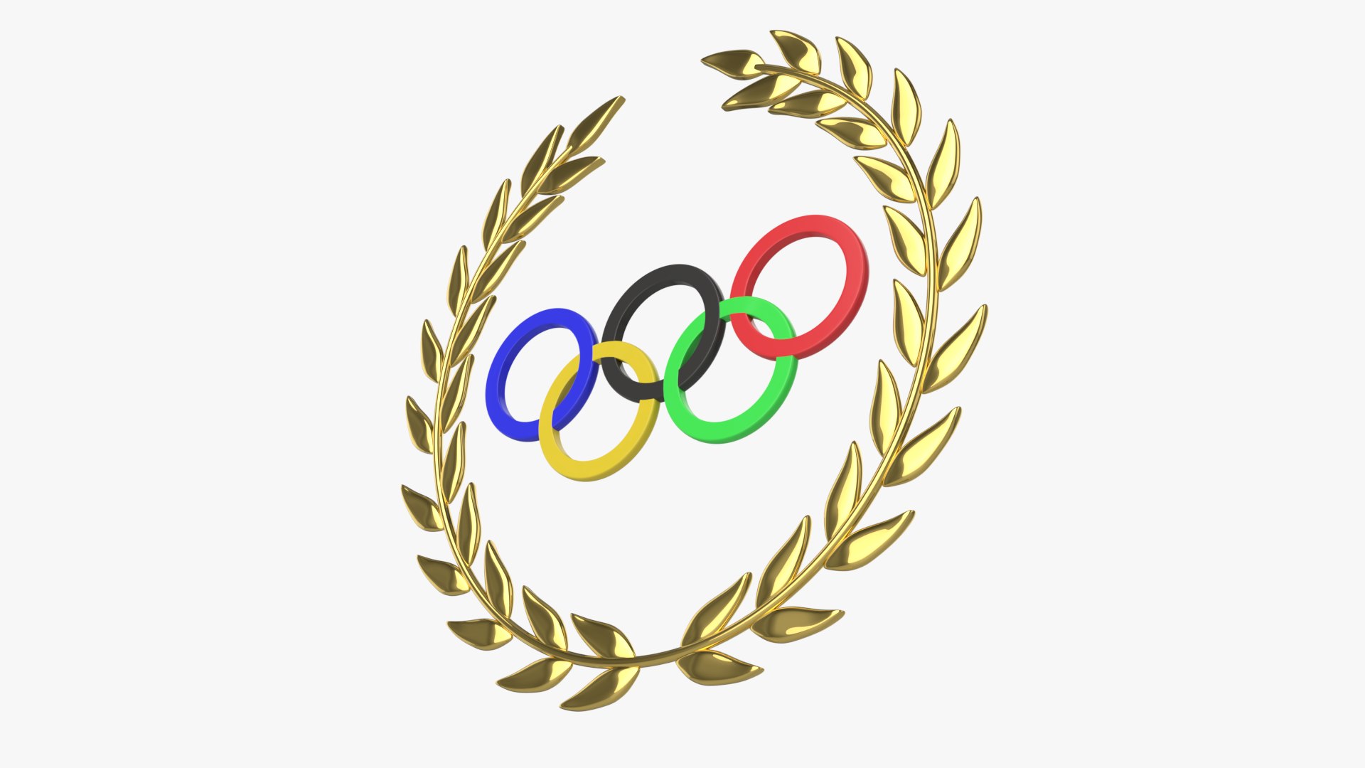 Olympic Games Rings 3D Model - TurboSquid 1614113