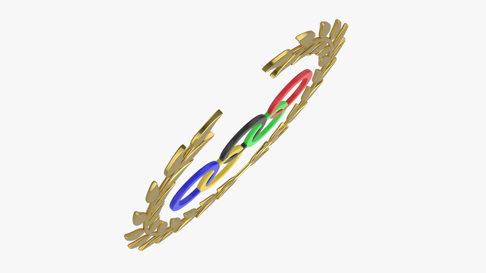 Olympic Games Rings 3D Model - TurboSquid 1614113