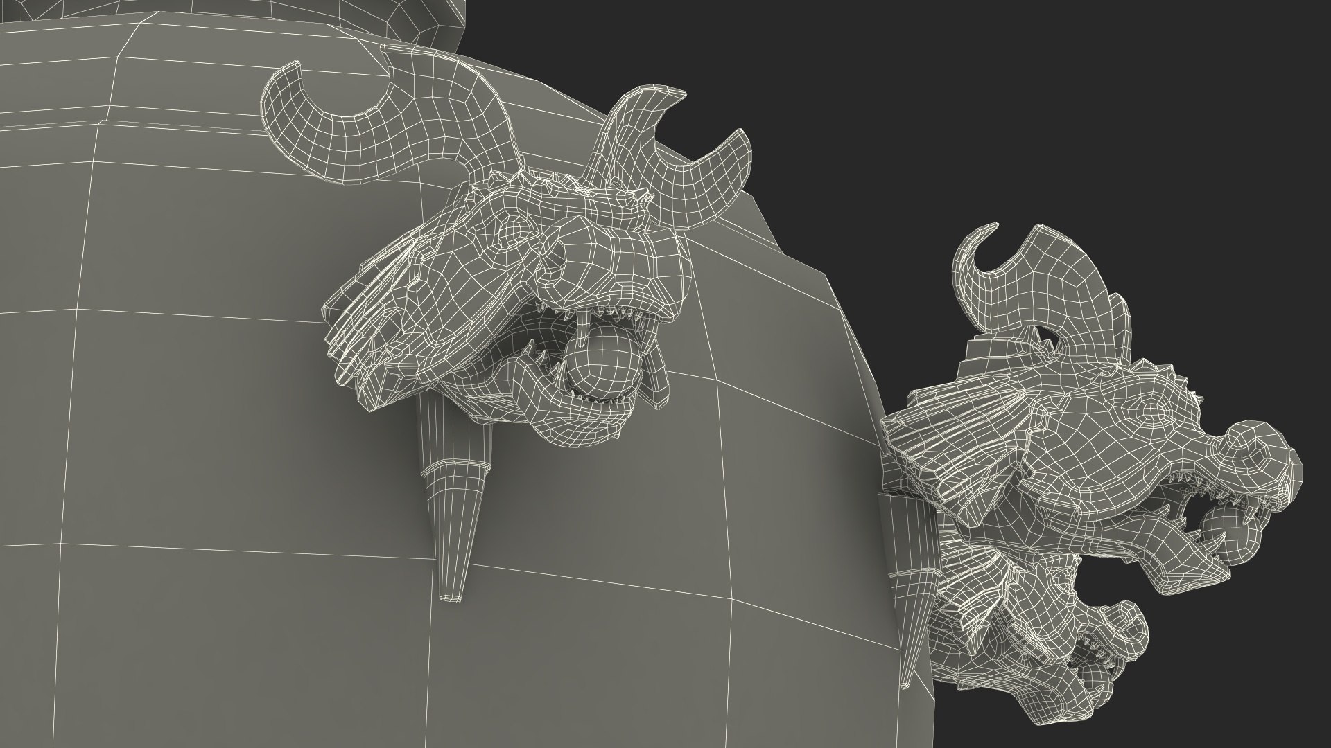 3D Han Dynasty Ancient Seismograph With Patina - TurboSquid 2417953