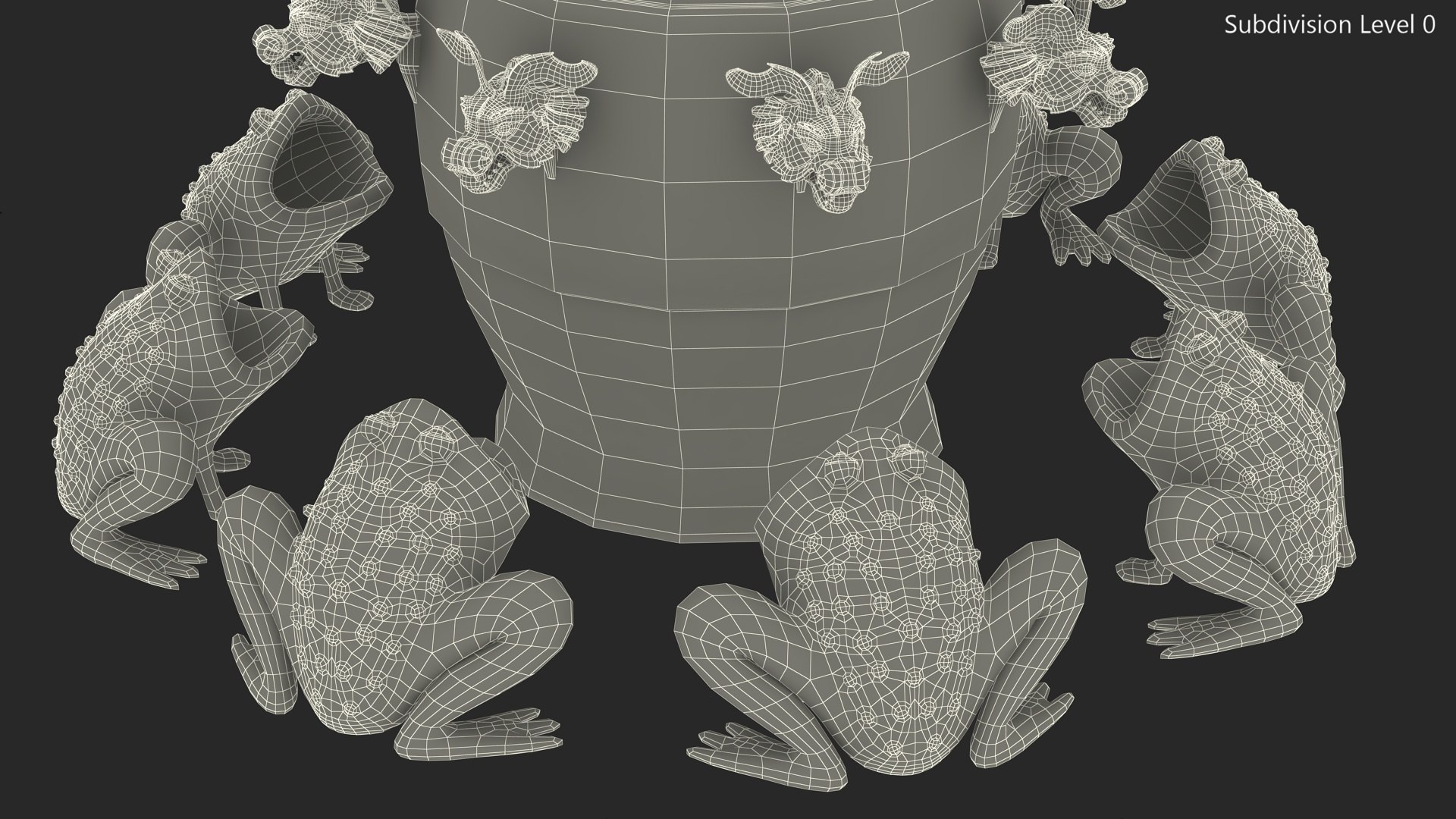 3D Han Dynasty Ancient Seismograph With Patina - TurboSquid 2417953