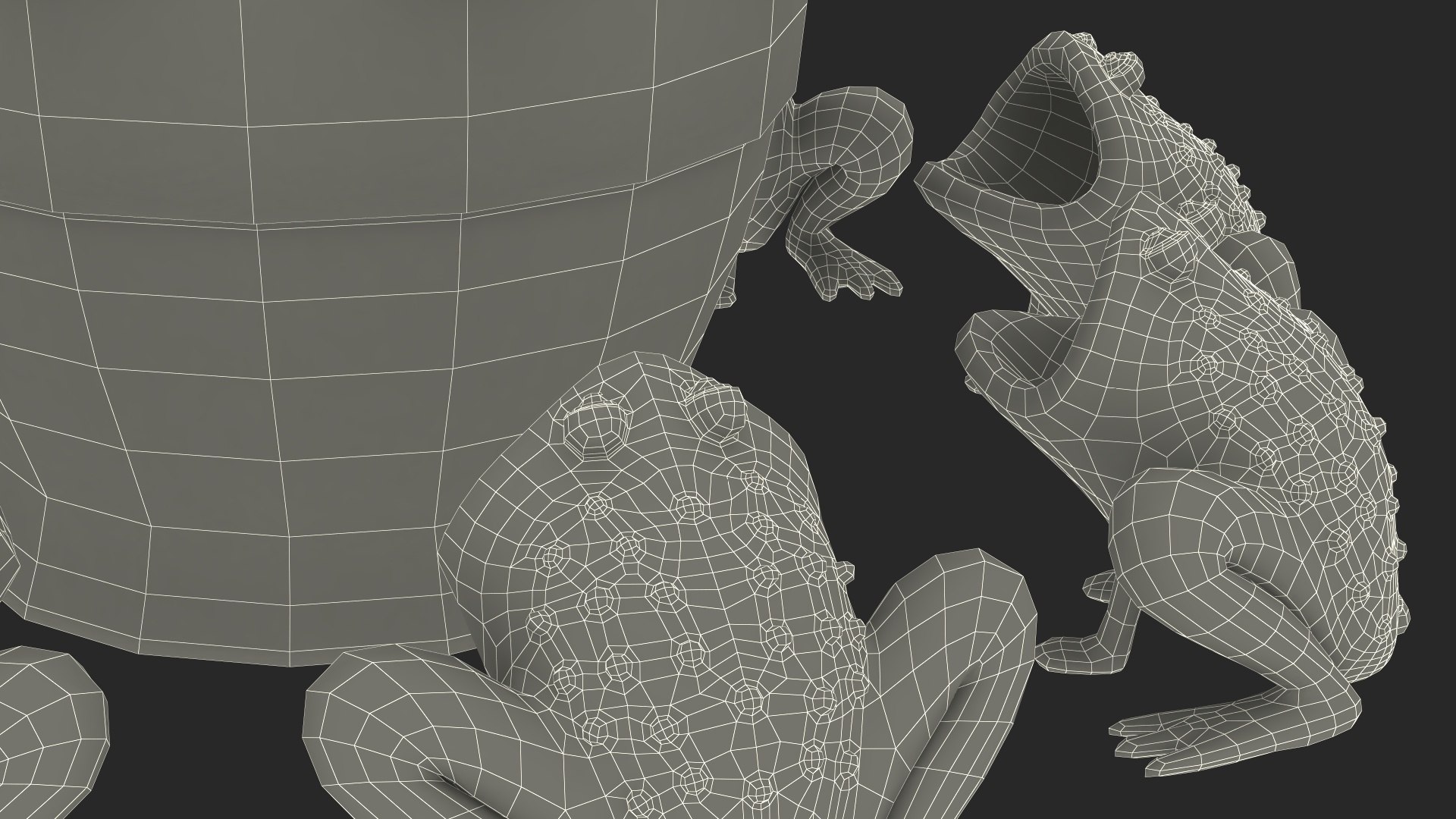 3D Han Dynasty Ancient Seismograph With Patina - TurboSquid 2417953
