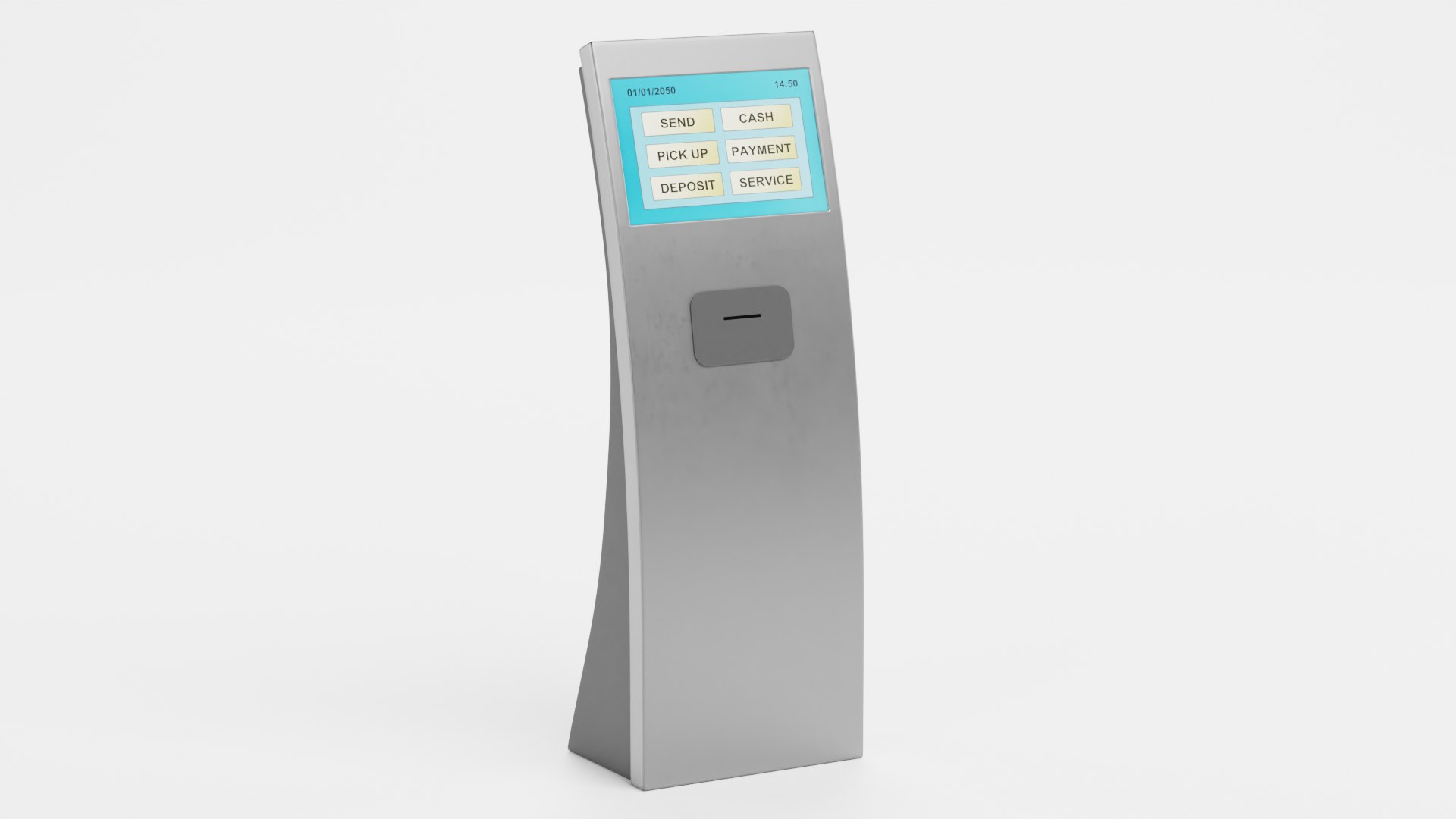 Post Office Terminal 3D Model - TurboSquid 2133150