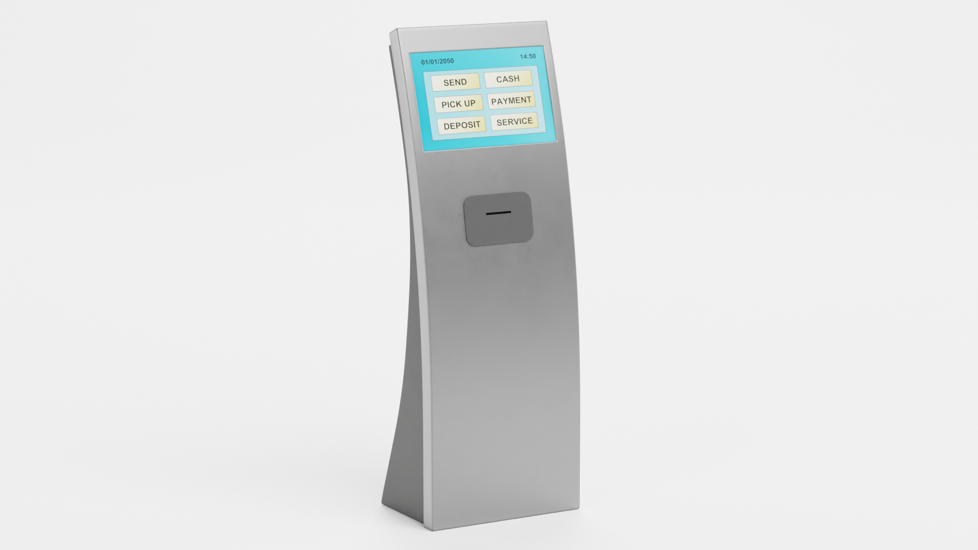 Post Office Terminal 3D Model - TurboSquid 2133150
