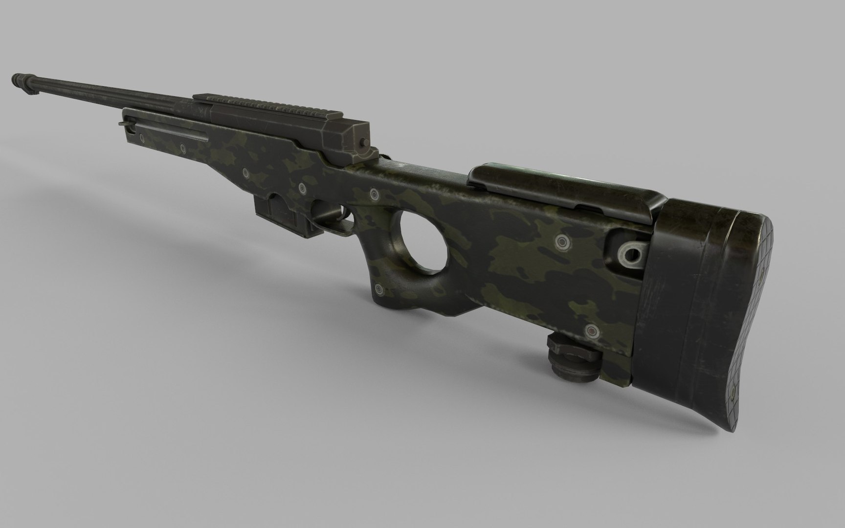 AWM Sniper Rifle Low-poly 3D Model 3D Model - TurboSquid 1830960