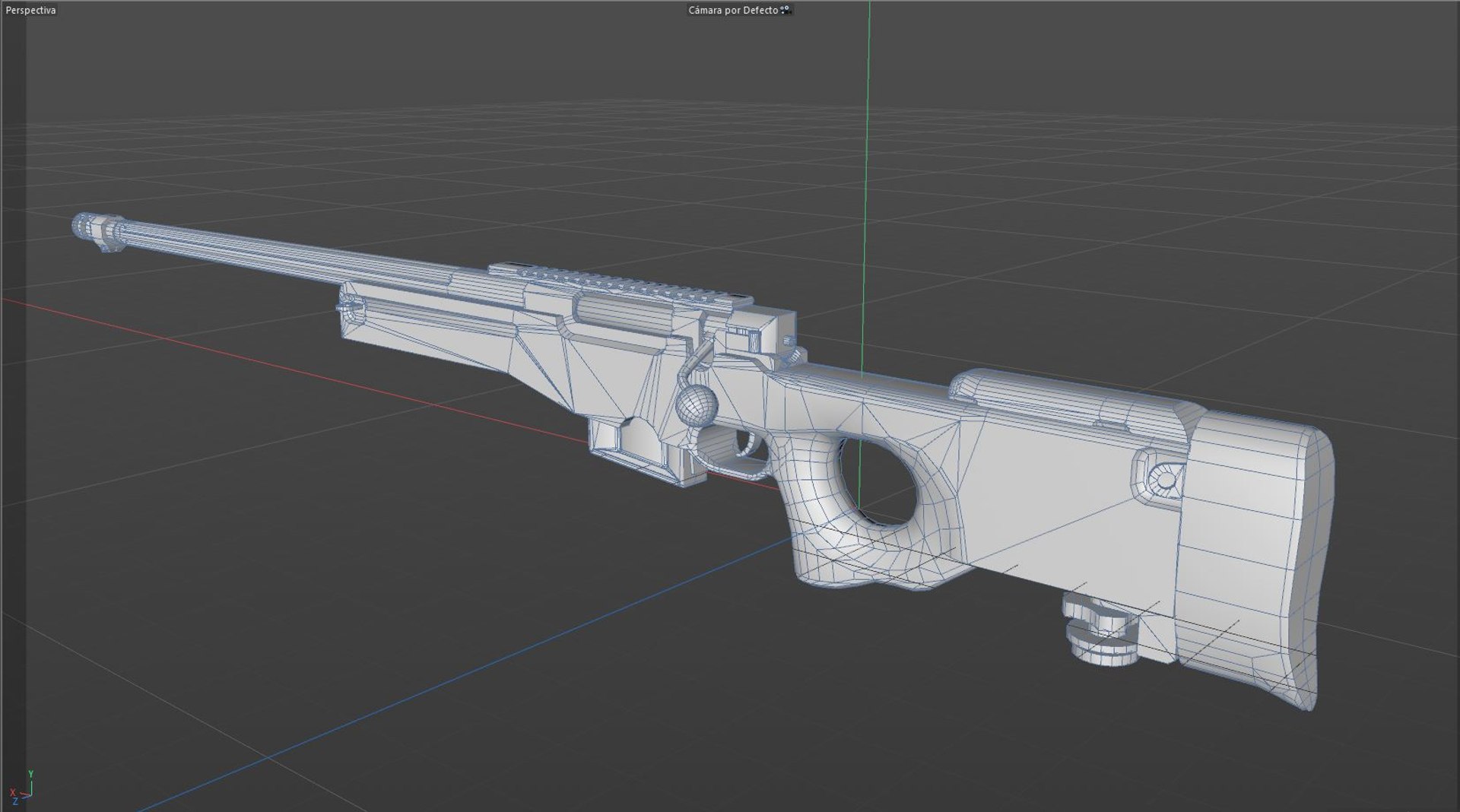 AWM Sniper Rifle Low-poly 3D Model 3D Model - TurboSquid 1830960