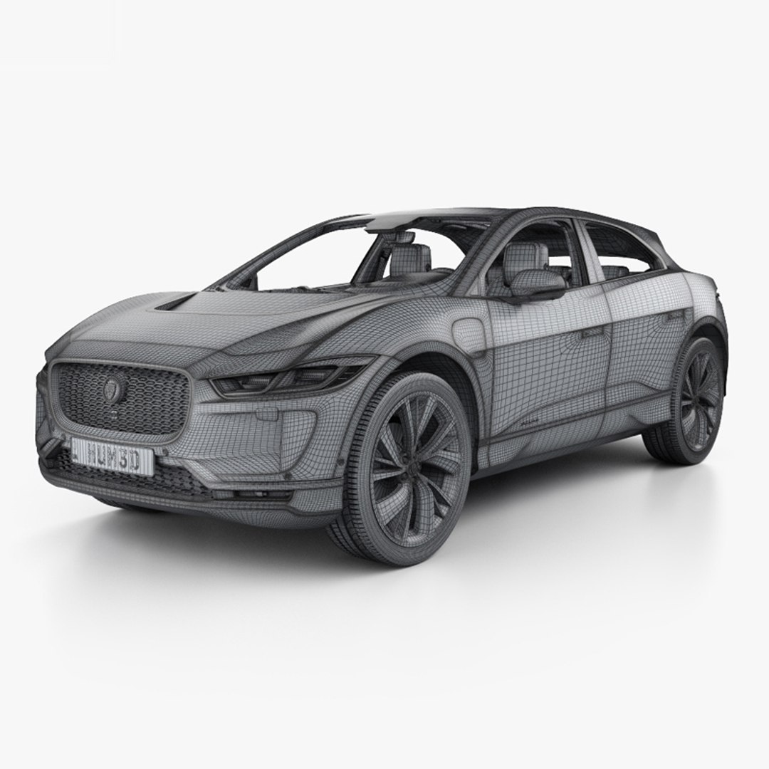 3D i-pace pace ev400 model - TurboSquid 1628603