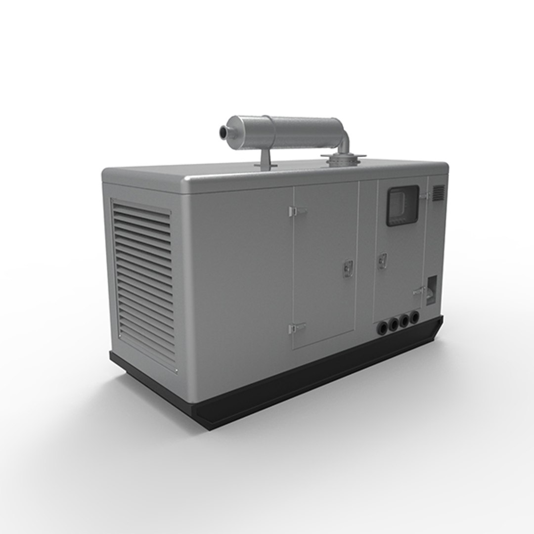 3d Model Of Generator
