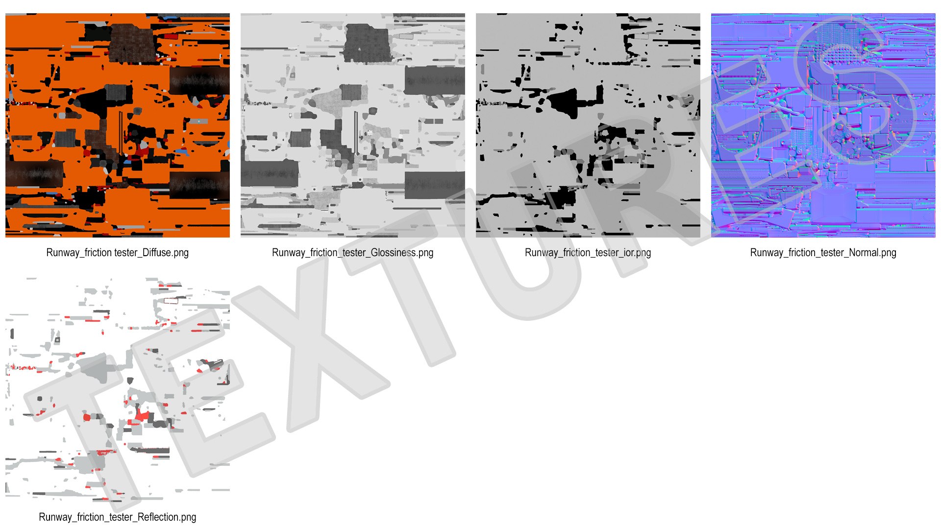 3D runway friction tester model - TurboSquid 1697770
