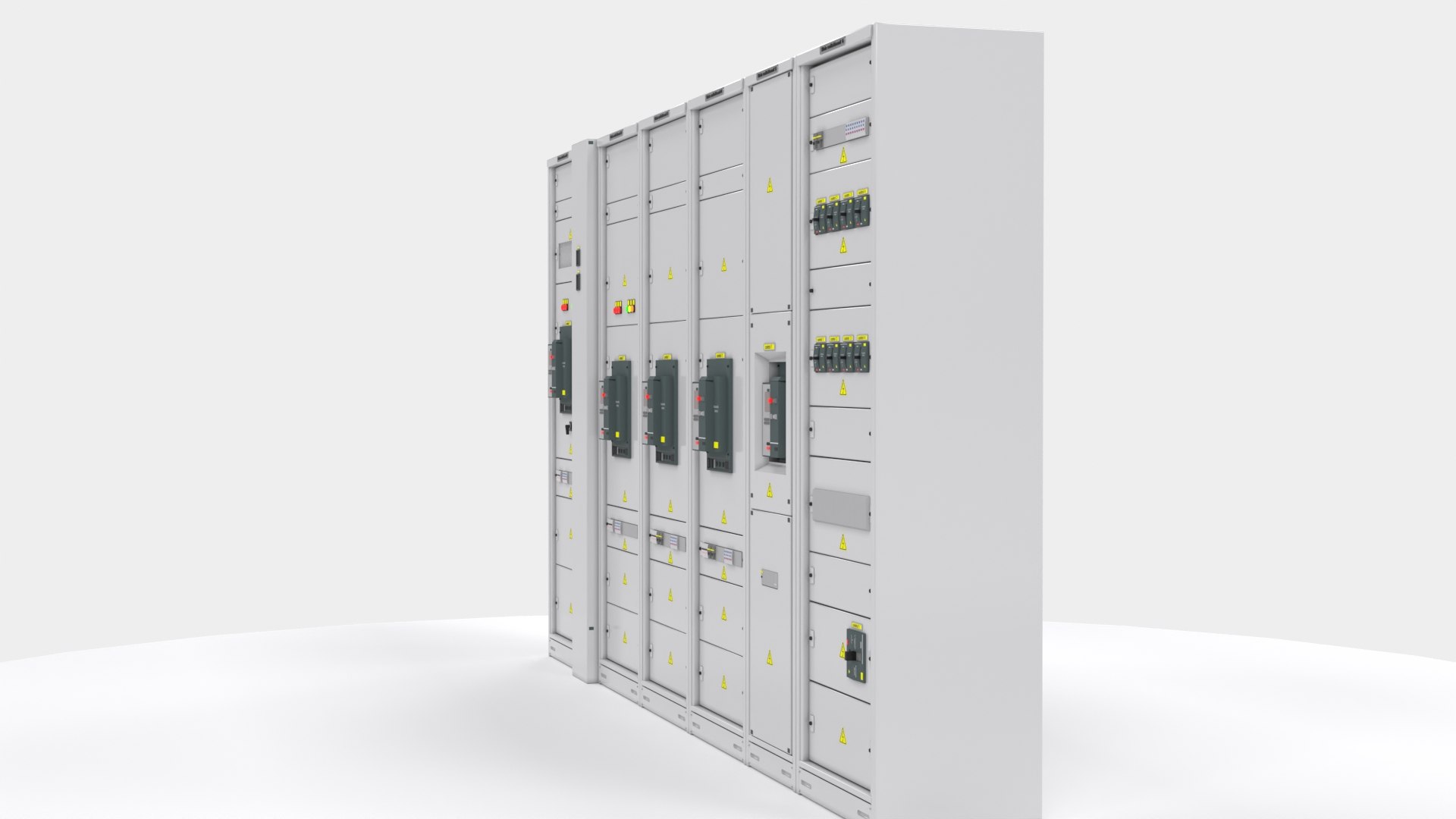 3D switching cabinets server automation - TurboSquid 1389822