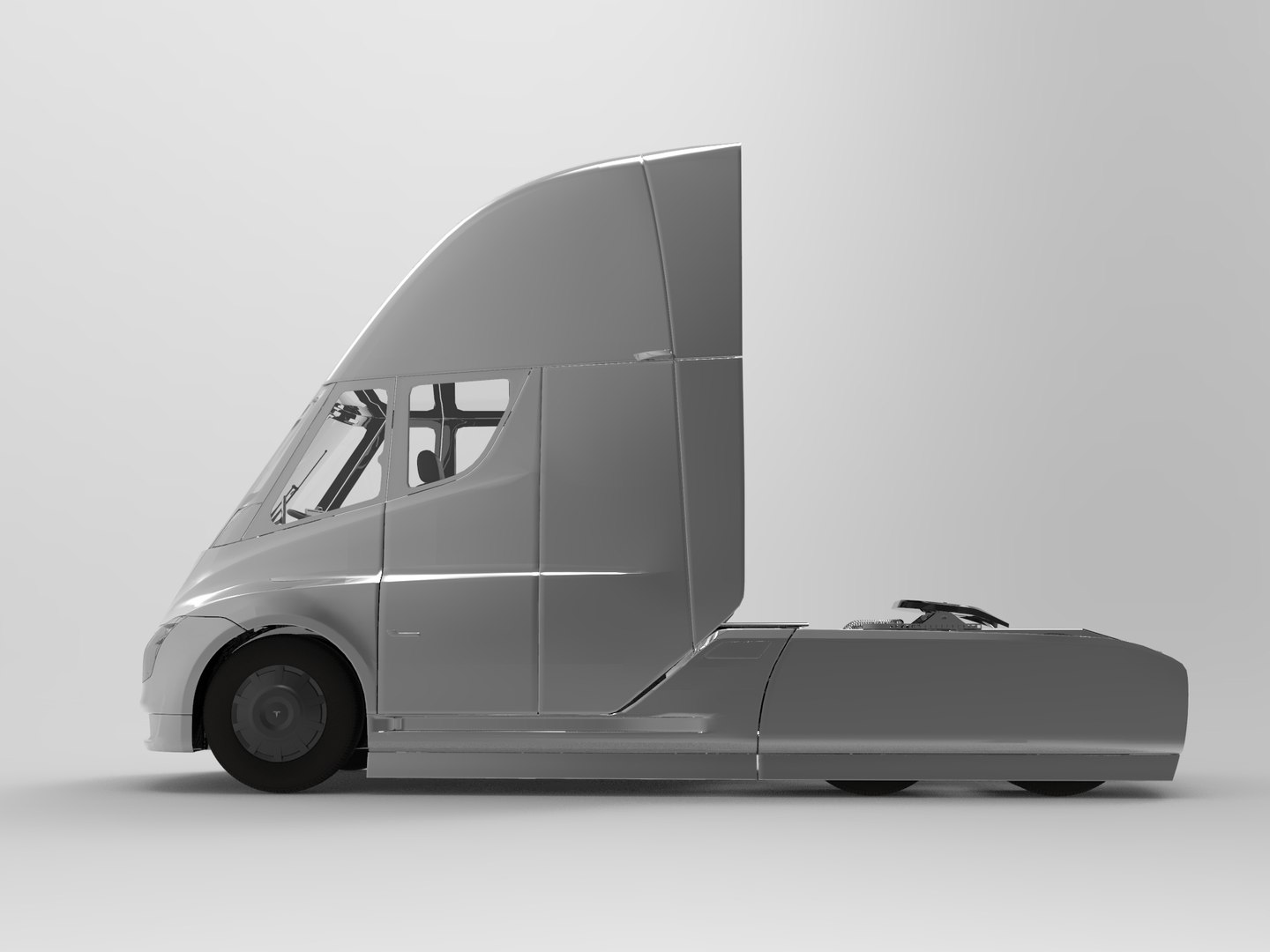Tesla Semi 3D - TurboSquid 1404184