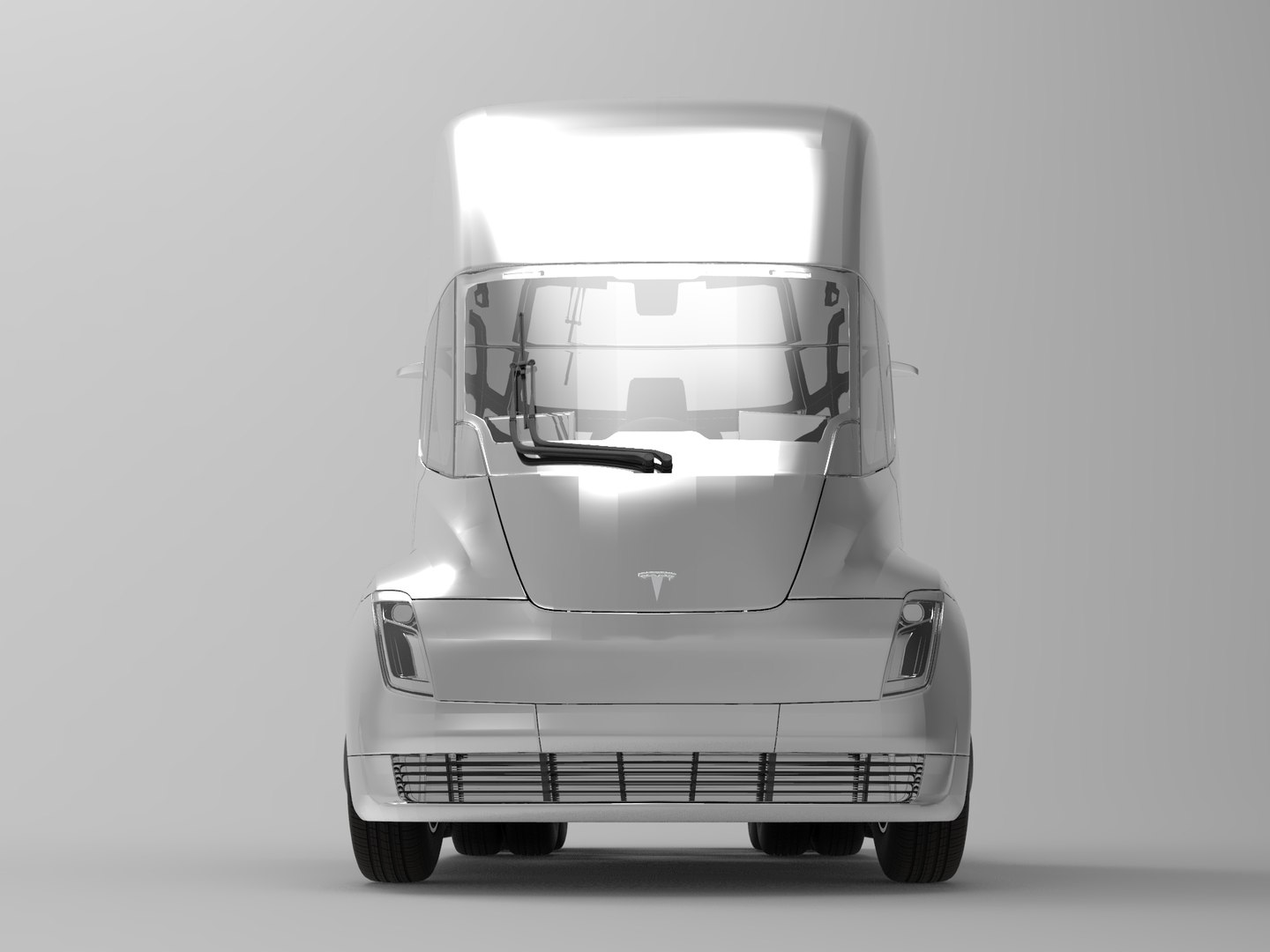 Tesla Semi 3D - TurboSquid 1404184