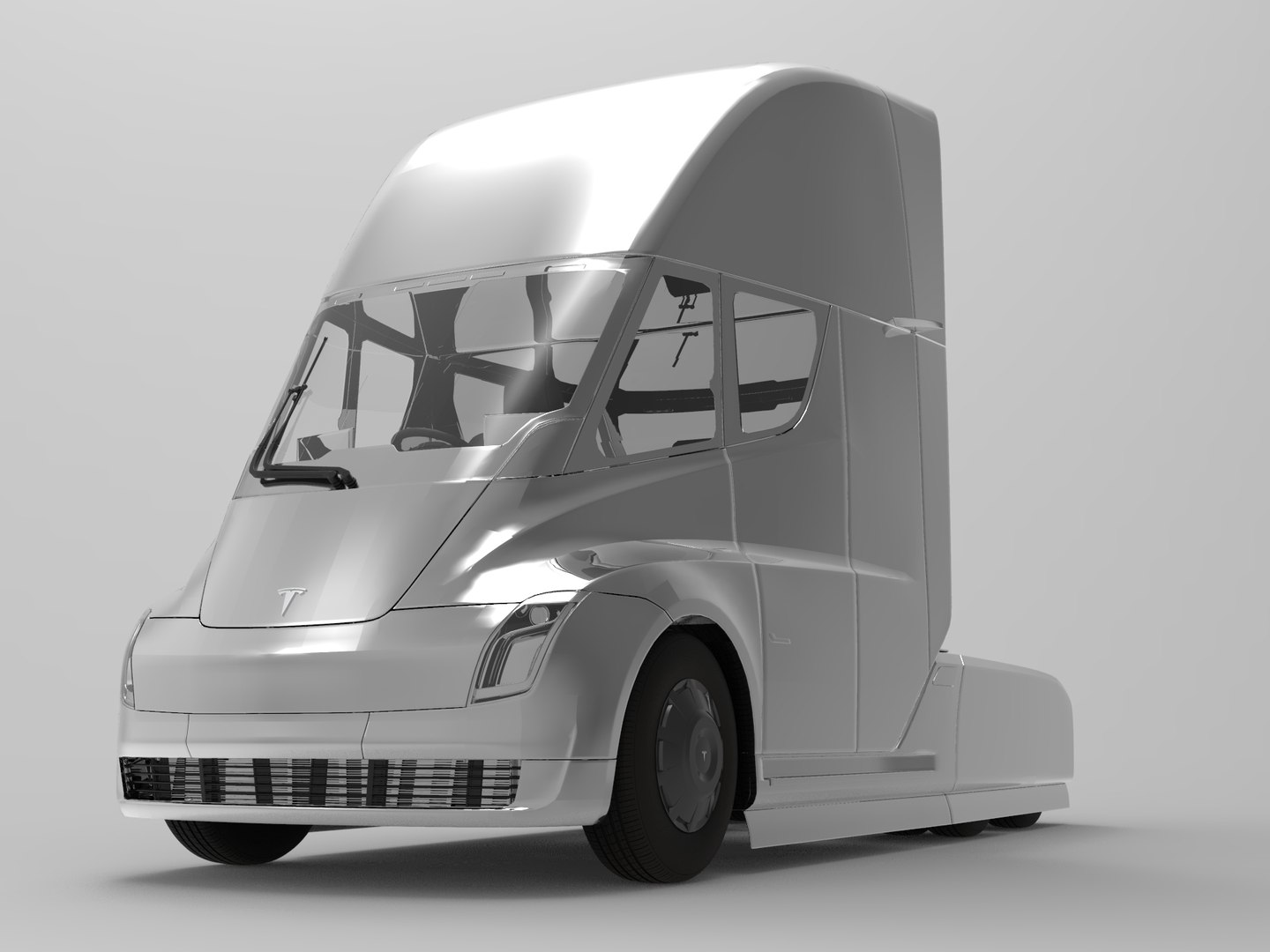 Tesla Semi 3D - TurboSquid 1404184