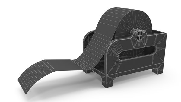 3D Thermal Label Printer PBR - TurboSquid 1858870