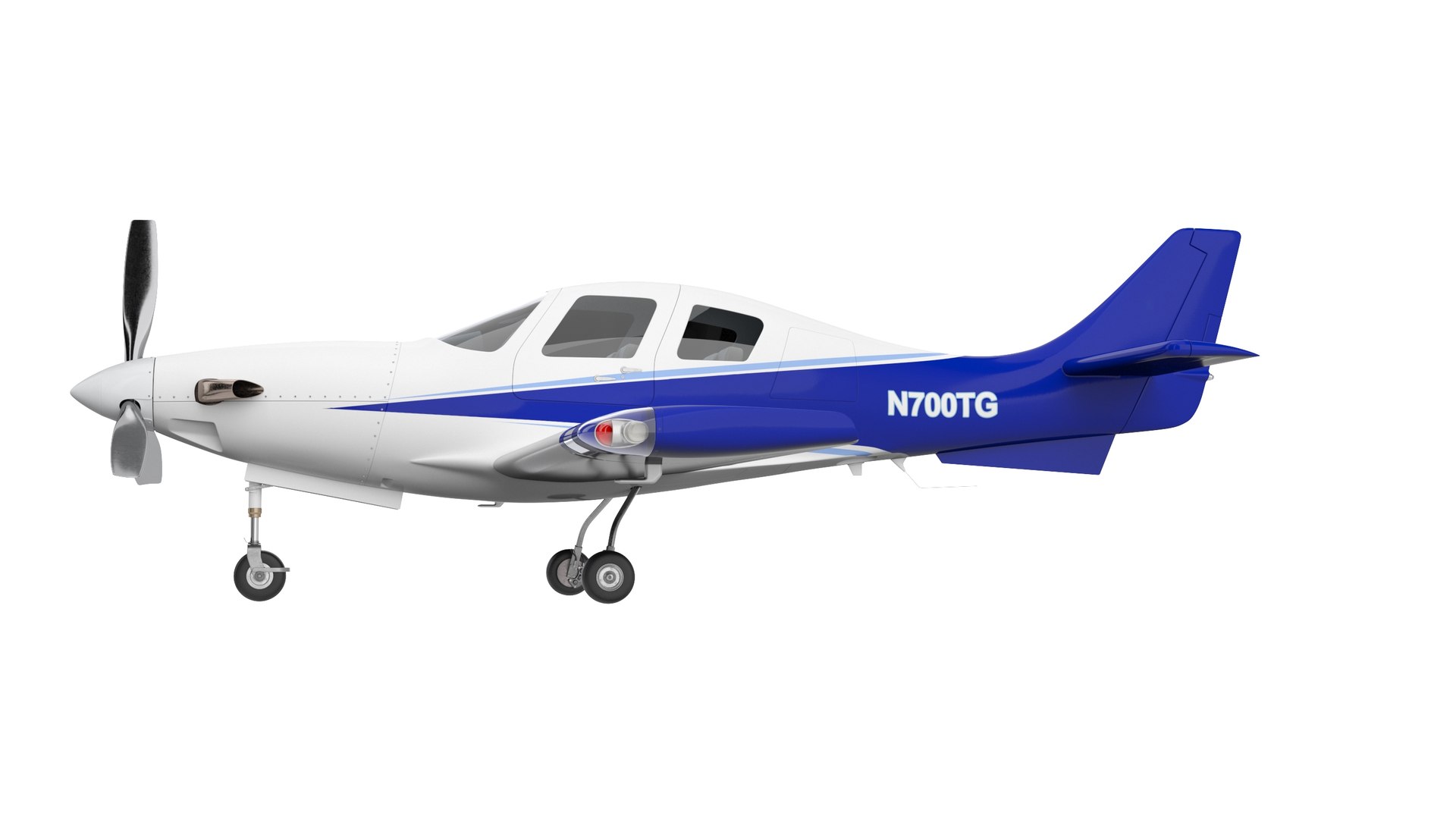 Lancair IV 3D - TurboSquid 2020527