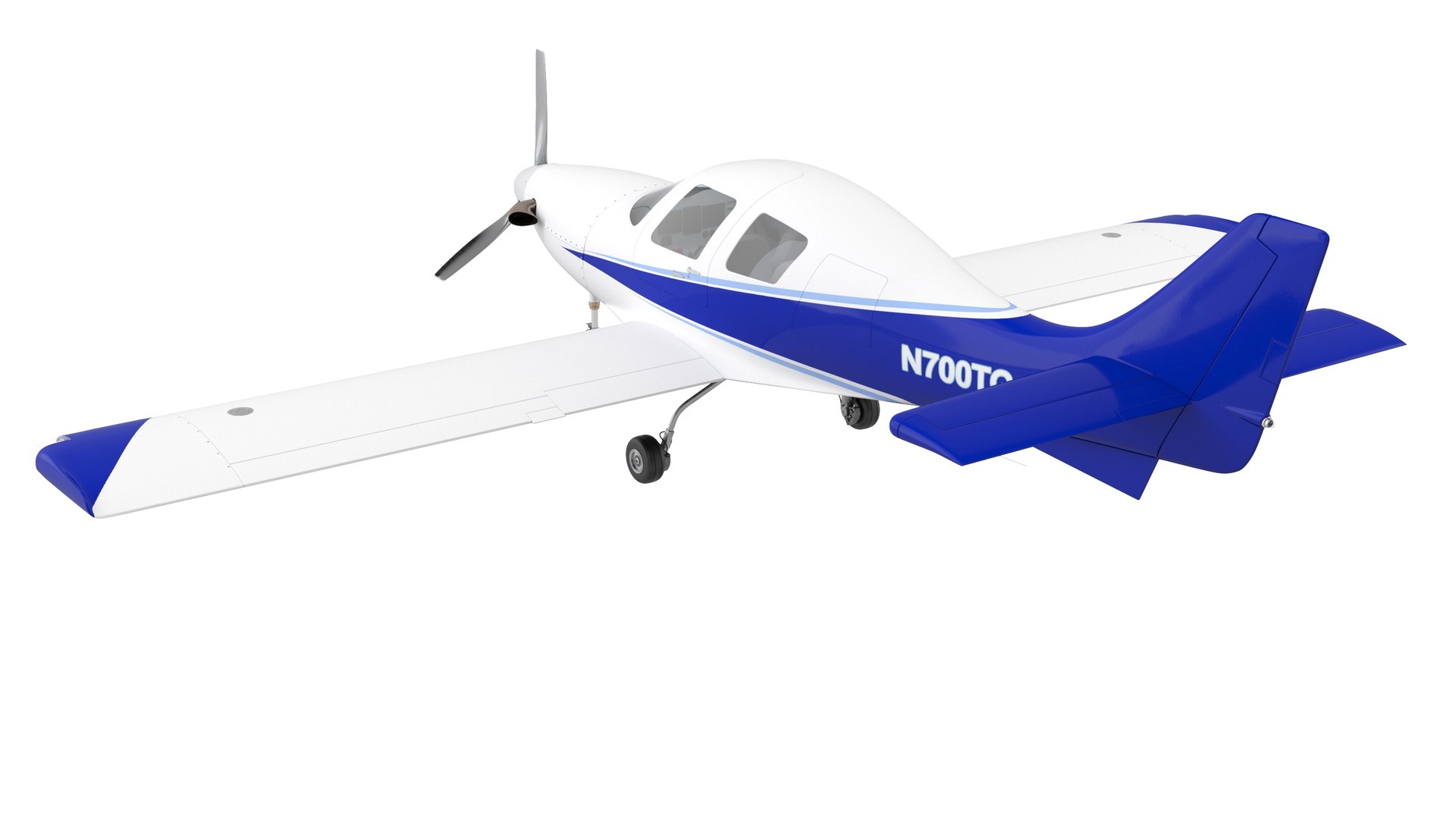 Lancair IV 3D - TurboSquid 2020527