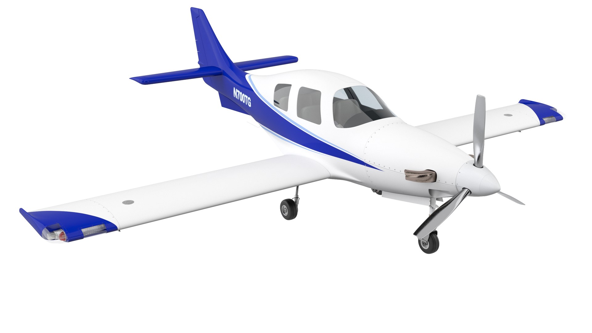 Lancair IV 3D - TurboSquid 2020527