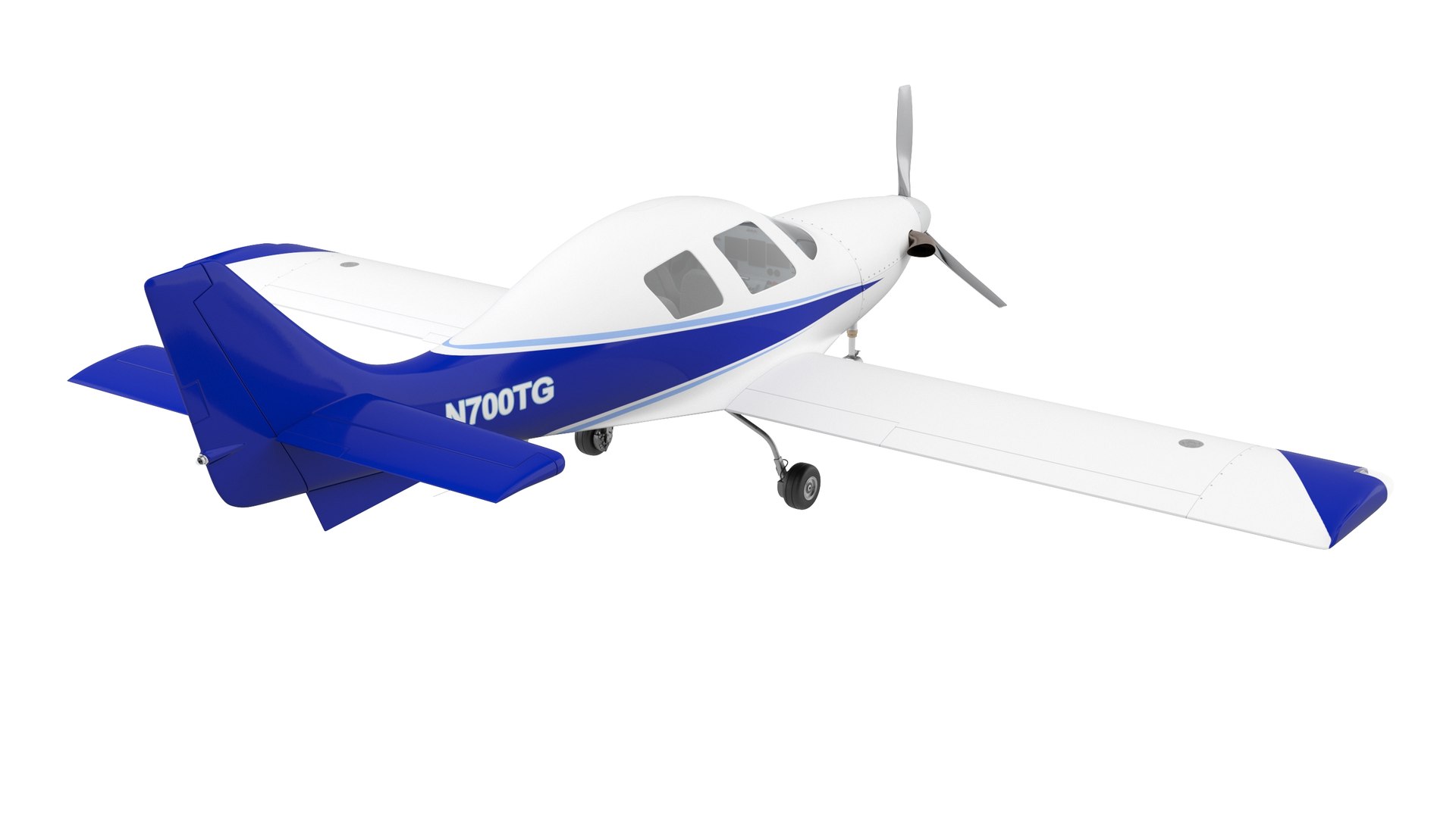 Lancair IV 3D - TurboSquid 2020527