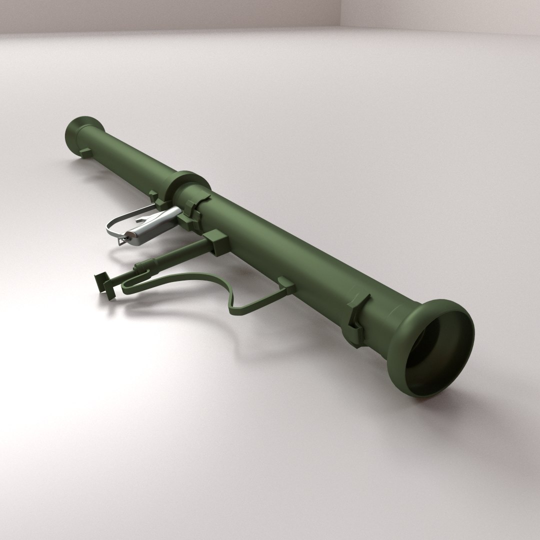 3d Model M20 Bazooka