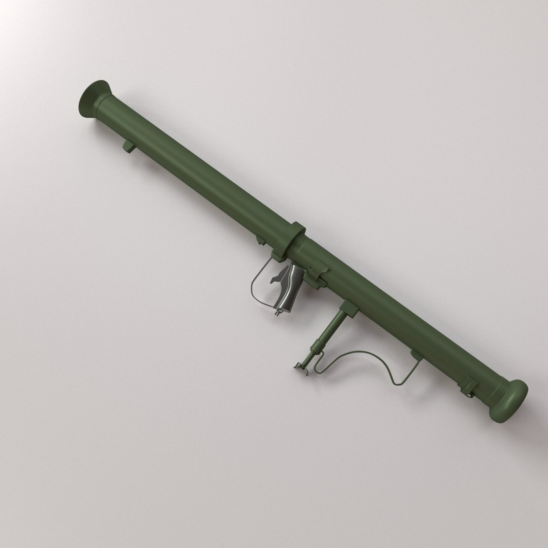 3d Model M20 Bazooka